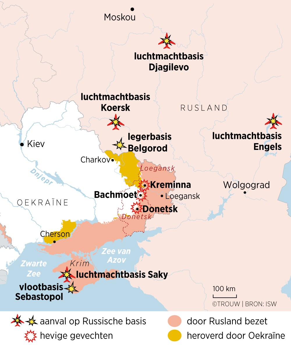 Oekraïne deelt weer tik uit aan Rusland | Trouw