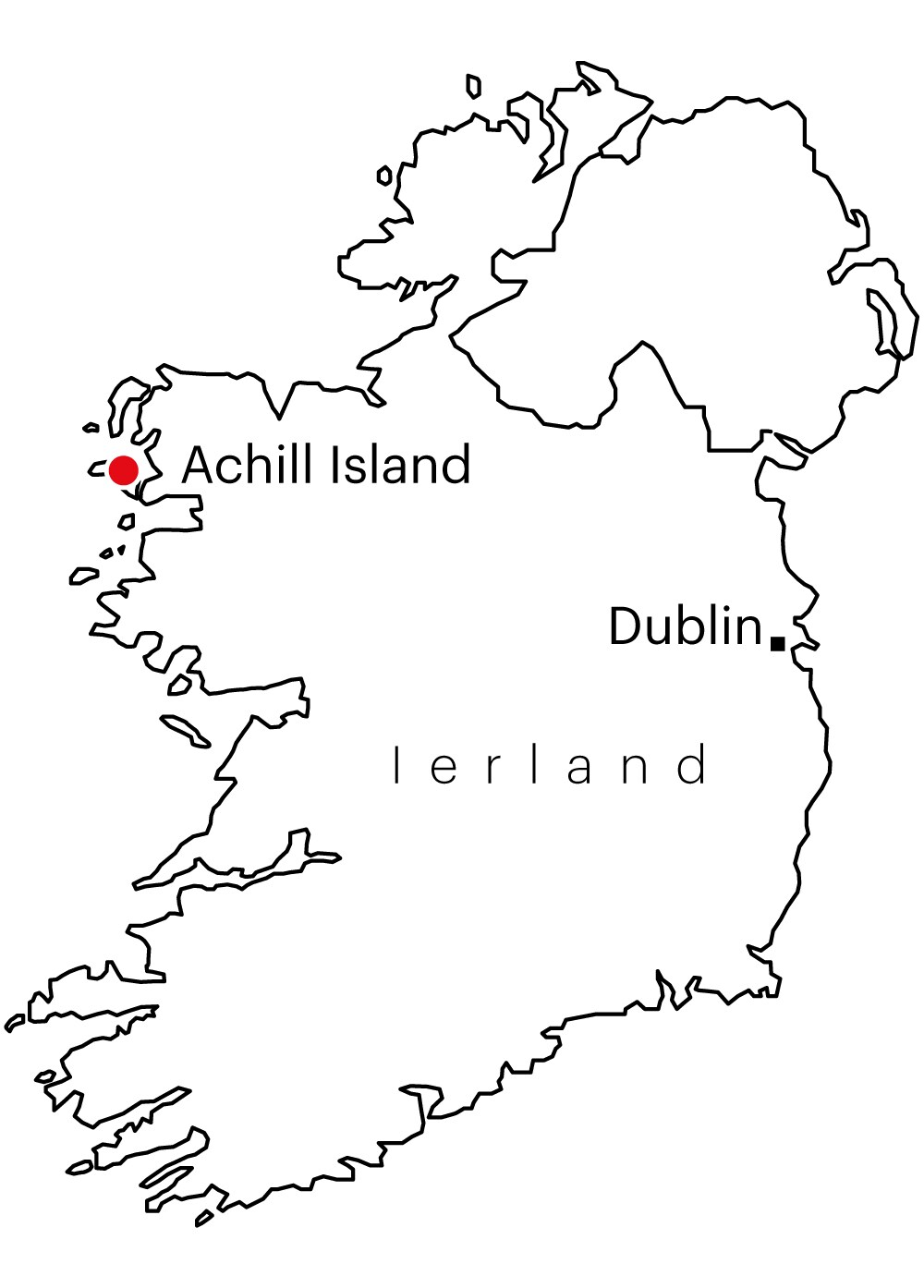 Achill Island is ook in de winter wonderschoon, net als in de film The ...