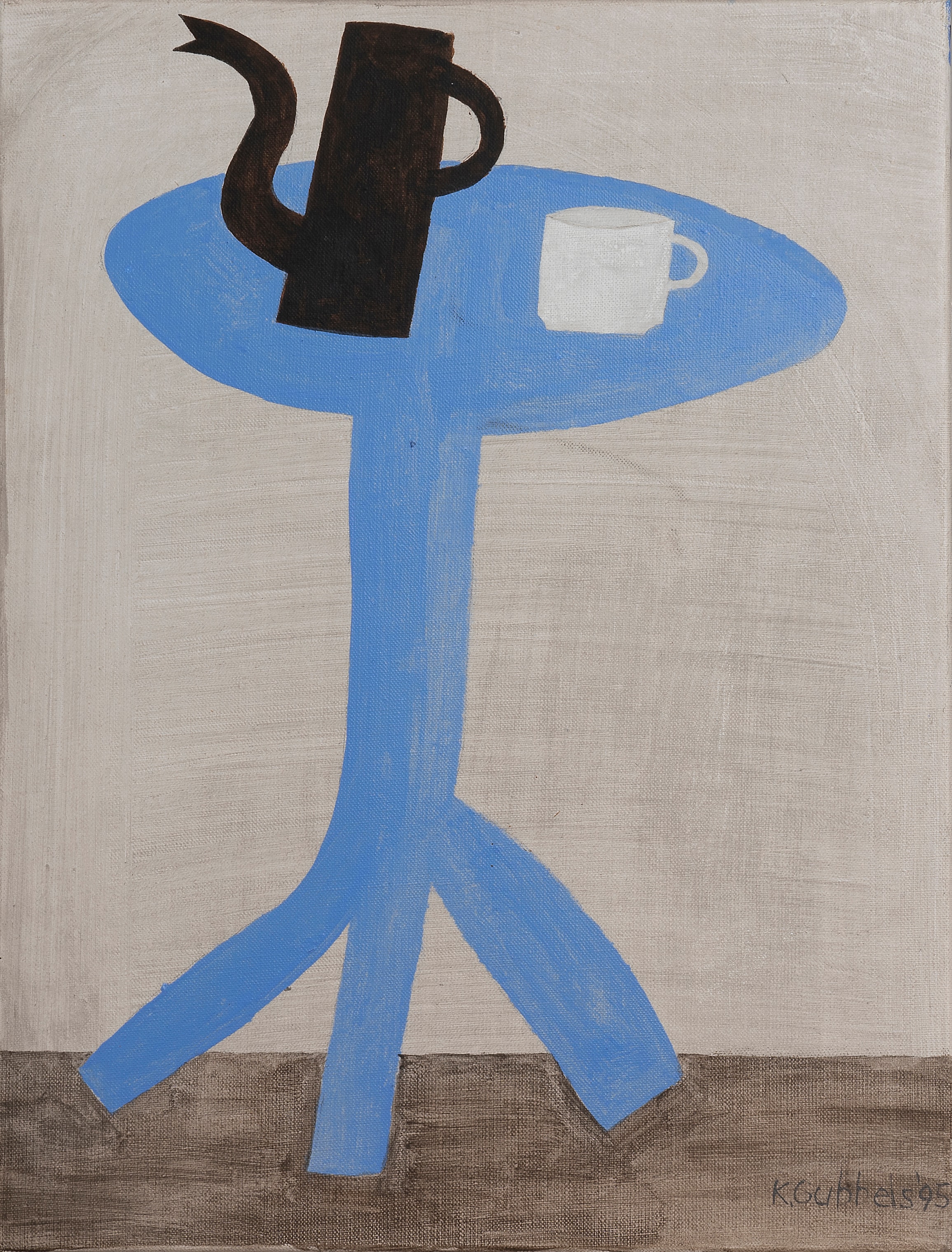 Een overzicht van de ‘supersaaie’ stillevens van Klaas Gubbels | Trouw