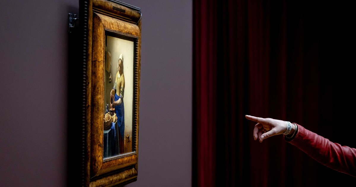 Tentoonstelling Johannes Vermeer breekt al records voor de deuren open zijn | Trouw