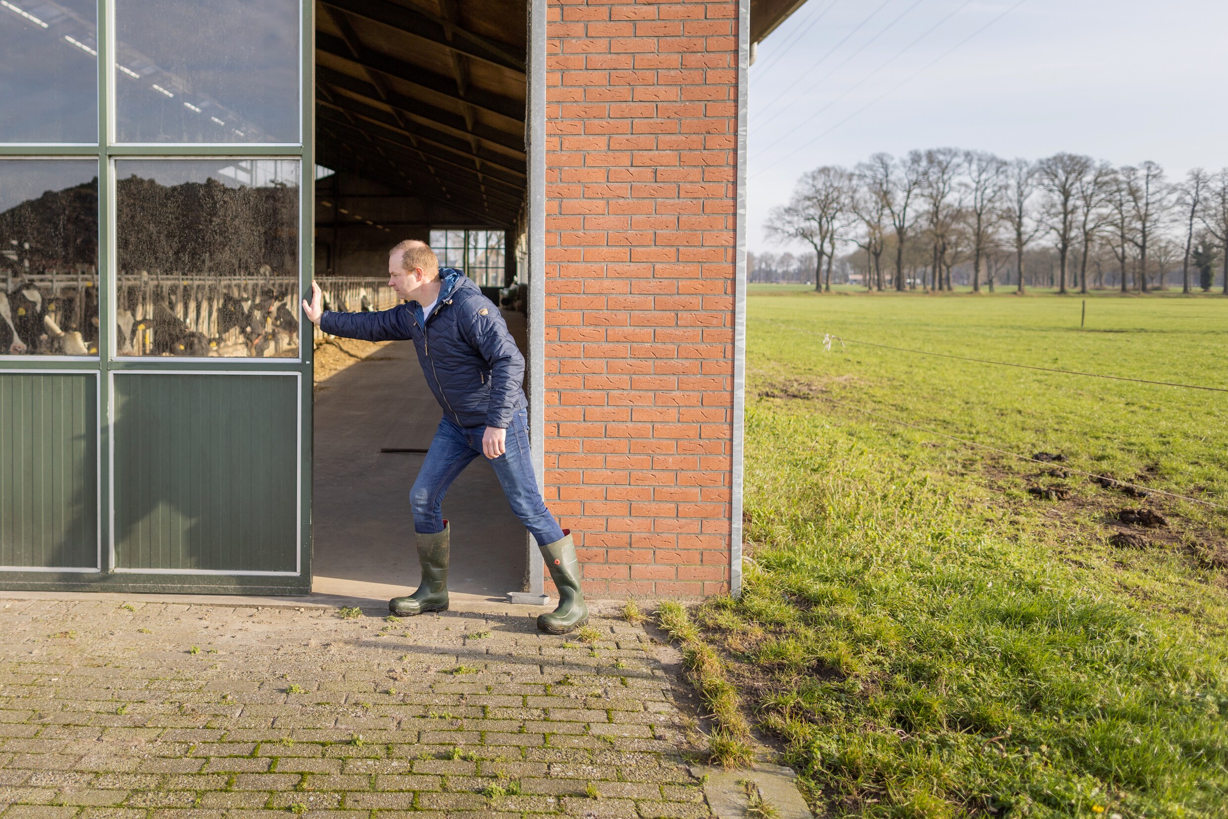 Melkveehouder Bas ten Hove (40) heeft nog steeds geen idee of hij ...