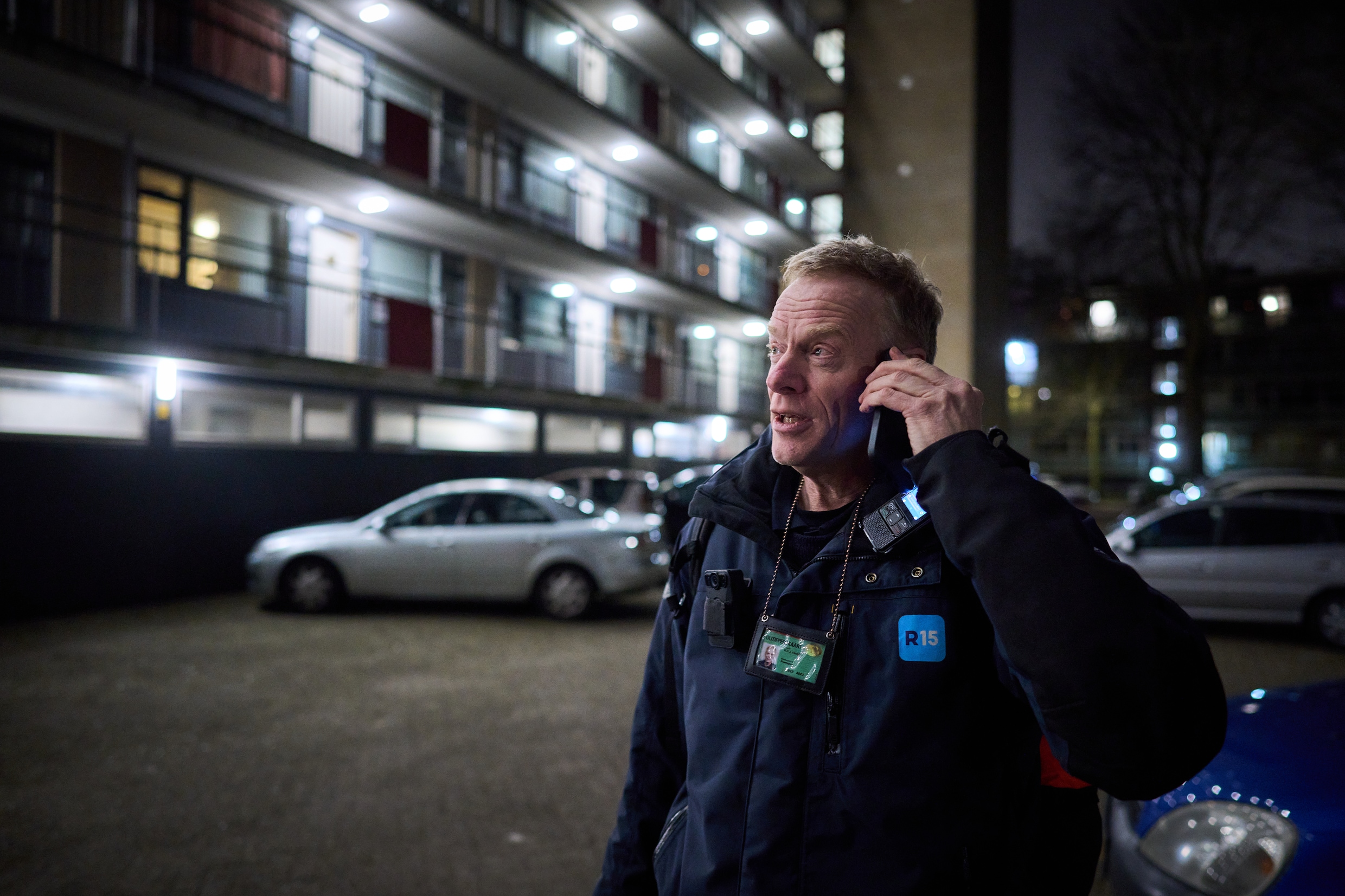 Zonder politiemeldingen kan persfotograaf René Hendriks zijn werk niet ...