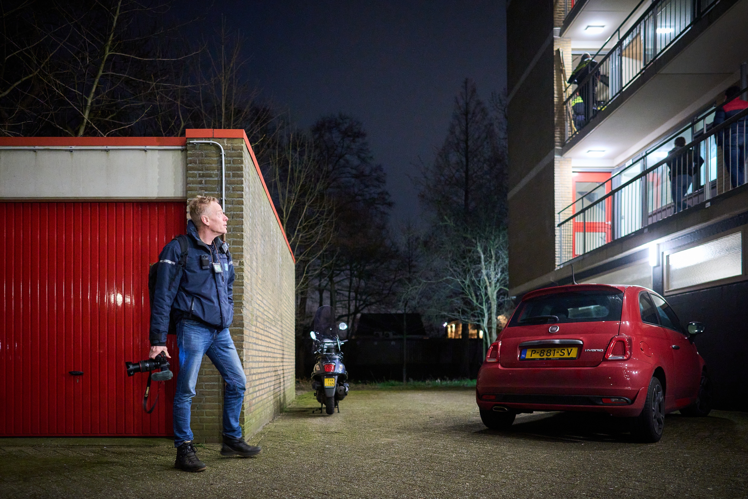 Zonder politiemeldingen kan persfotograaf René Hendriks zijn werk niet ...