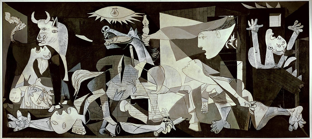 Guernica van Picasso: een symbool voor alle ellende van de twintigste ...
