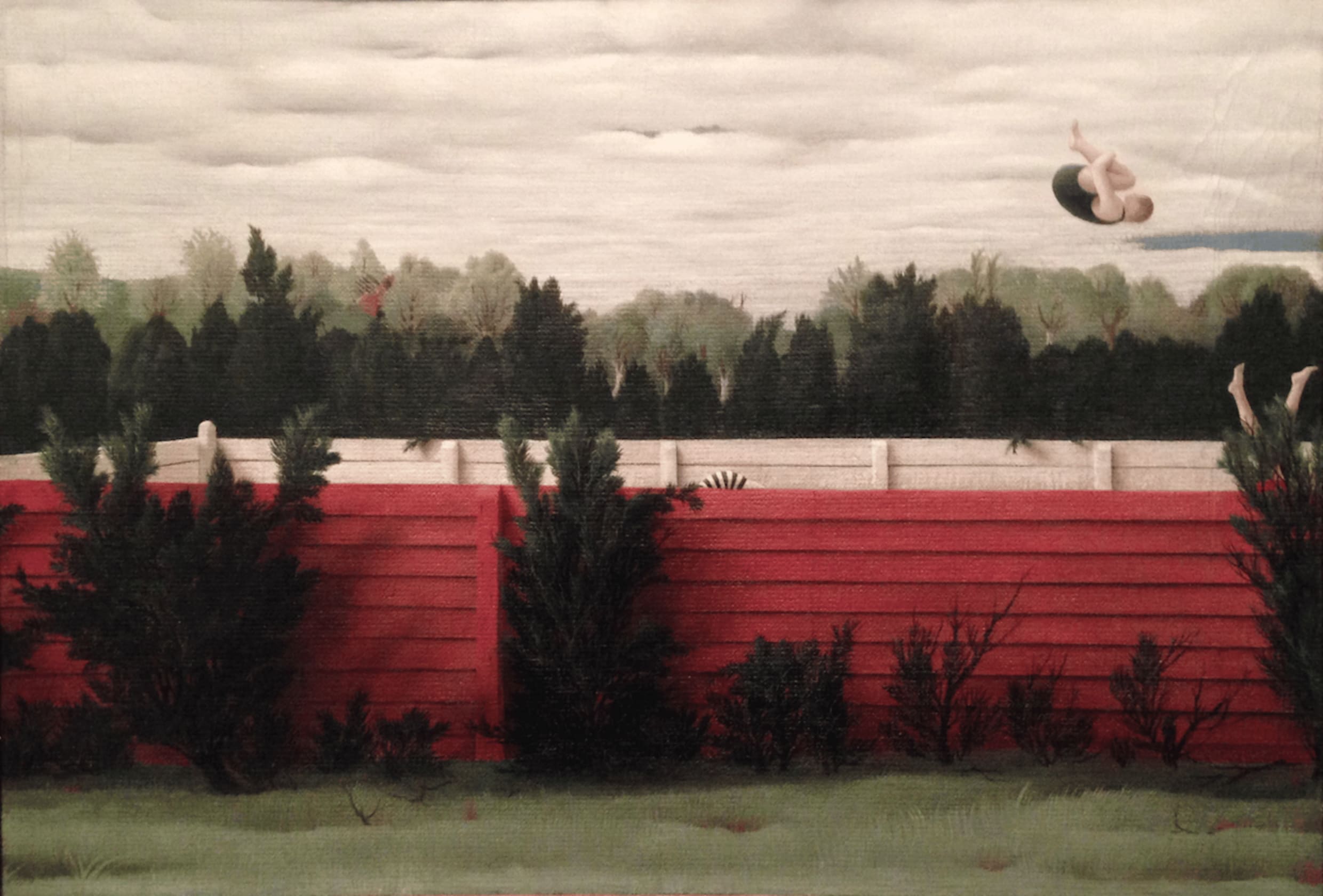 Wat er achter de schutting van ‘Het dorpszwembad’ van Pyke Koch gebeurt ...