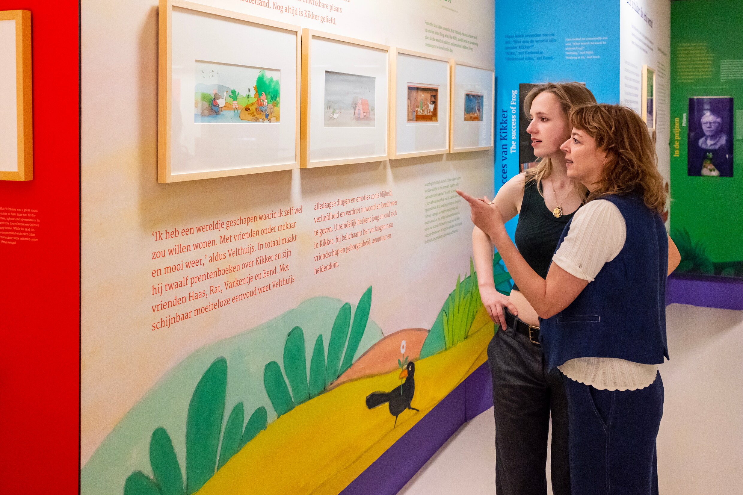 Max Velthuijs schiep met Kikker een lieve wereld waar hij zelf graag in ...