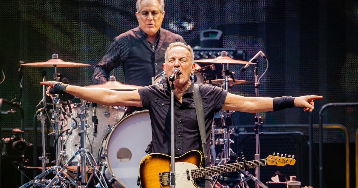 Recensie Bruce Springsteen in de Arena: op je 73ste drie uur lang ...