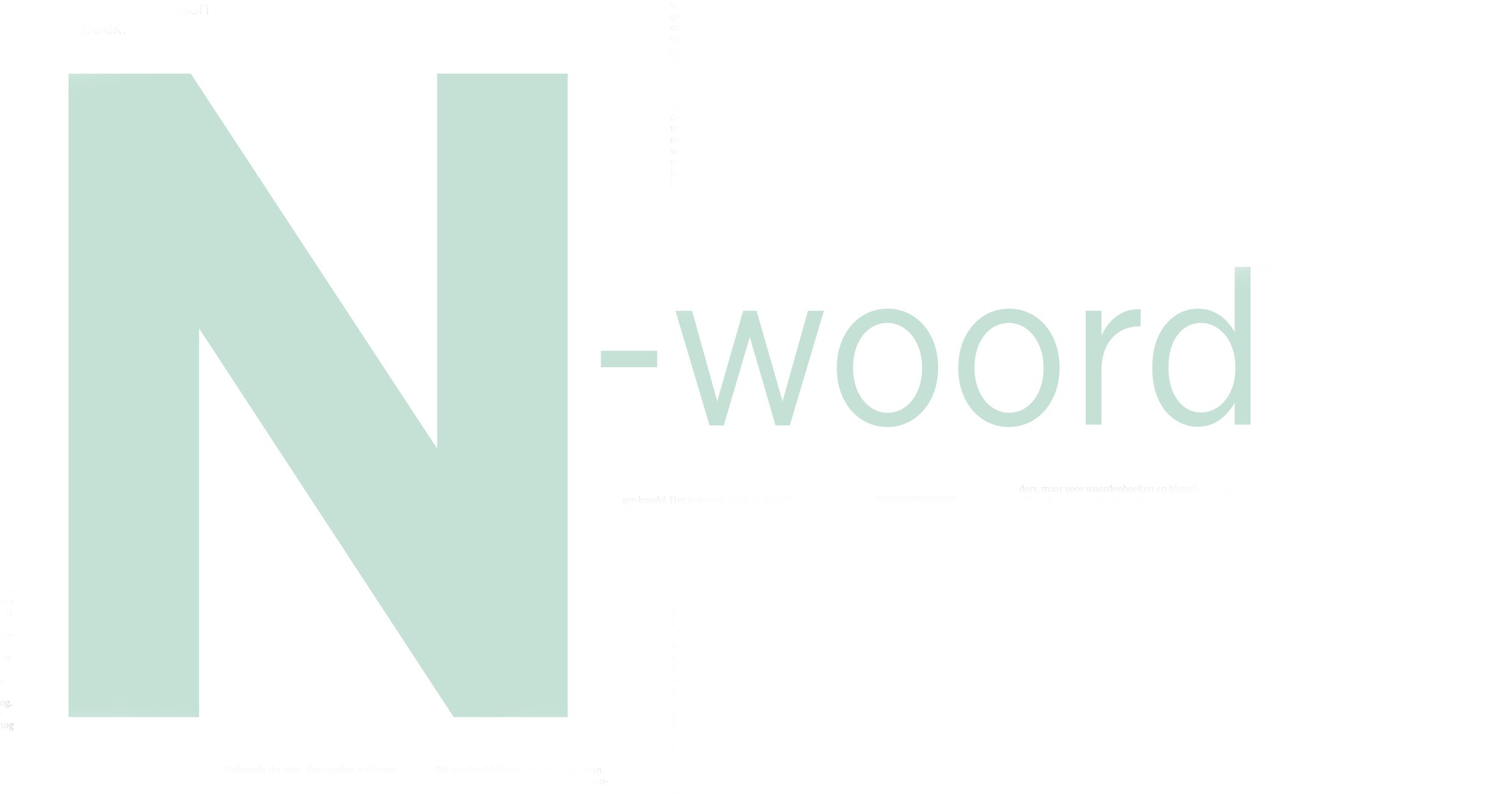 Taalhistoricus: ‘Het is belangrijk om het n-woord goed te blijven ...