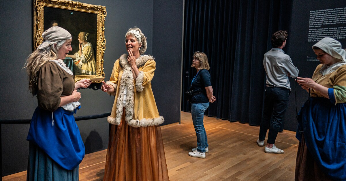 Vermeer-tentoonstelling eindigt met recordaantal bezoekers. ‘Het is zo gek als je beseft dat dit ...