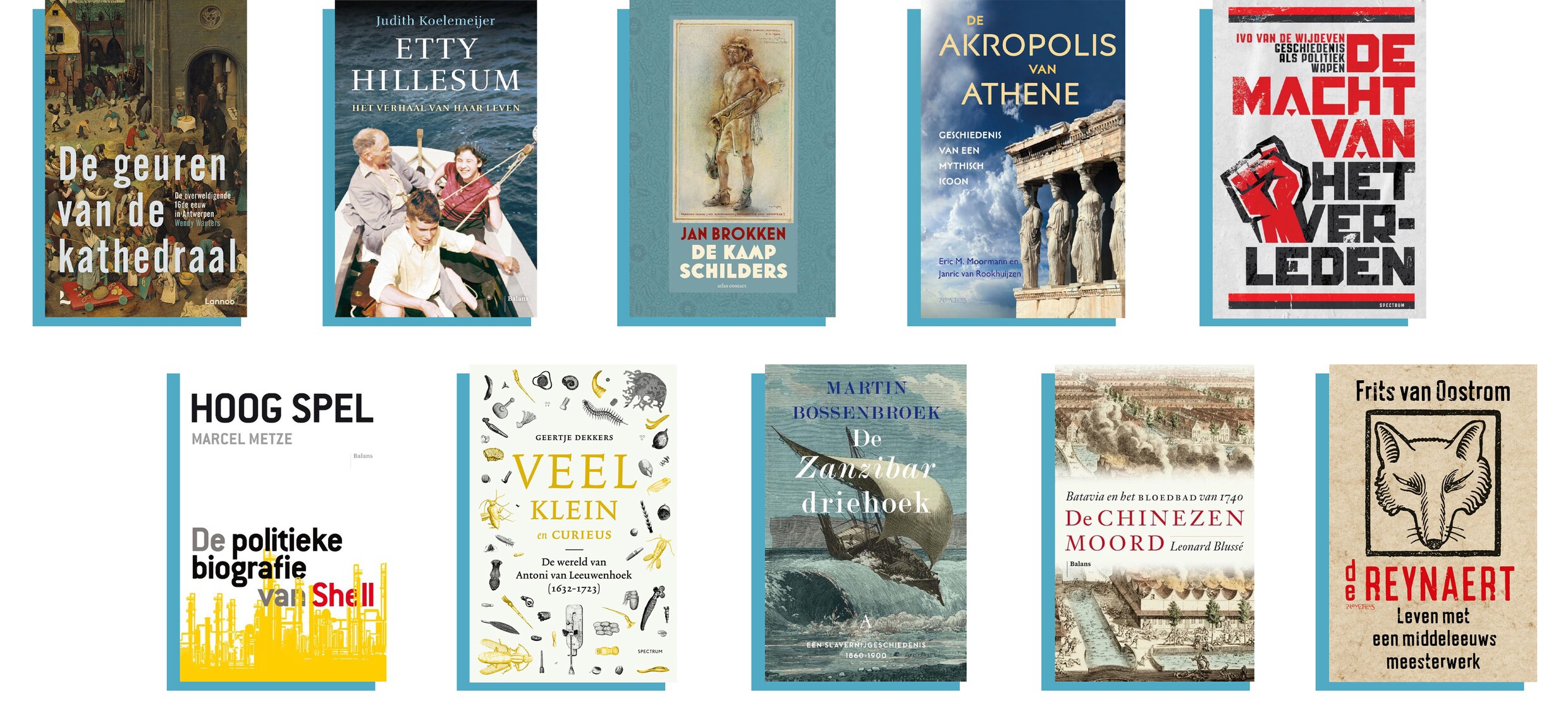 Een goed geschiedenisboek is een spiegel voor het heden. Kijk maar naar ...