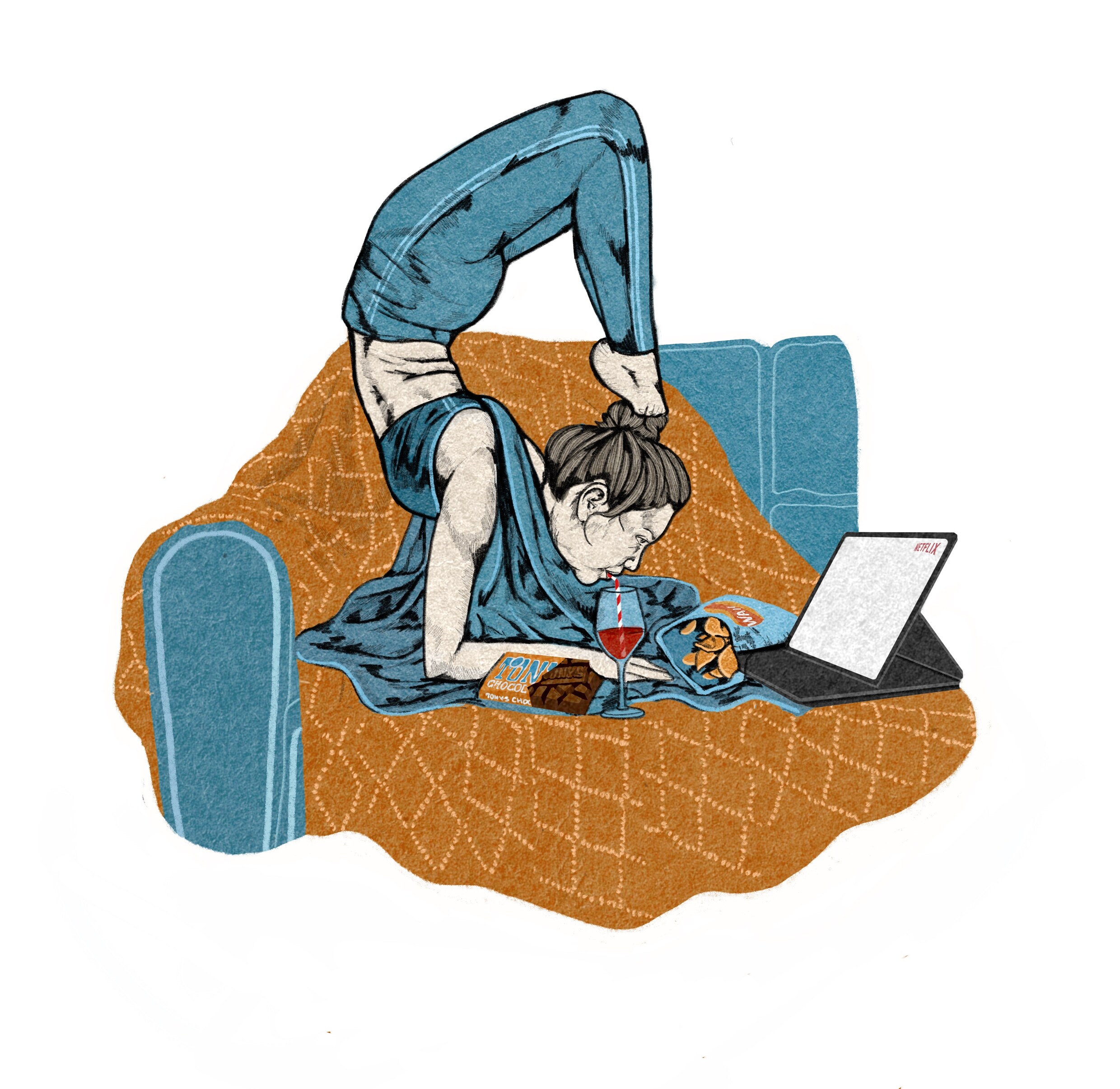 Wat als je wél naar yogales wil, maar geen discipline hebt om erheen te ...