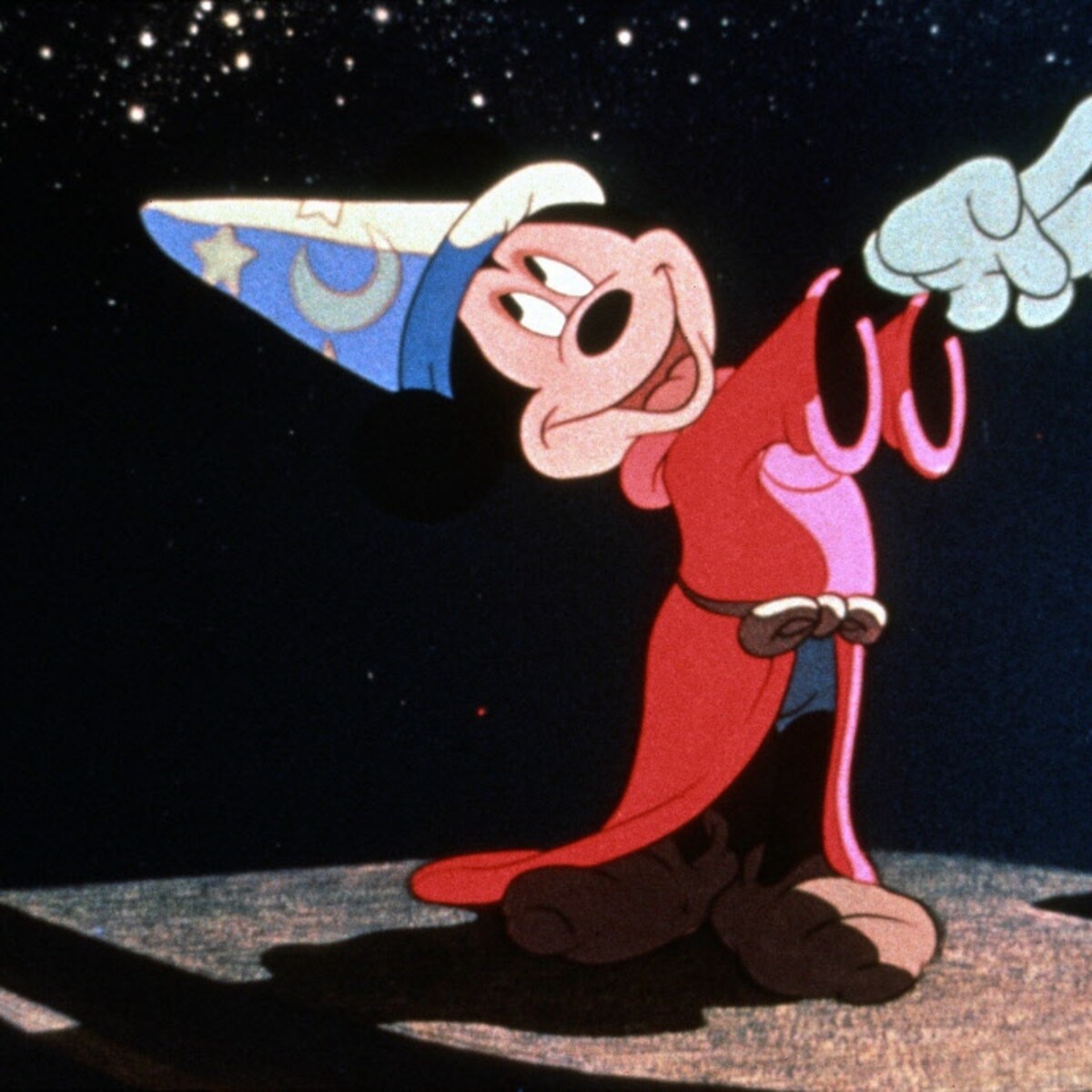 Mickey Mouse Hoofd Achtergrond