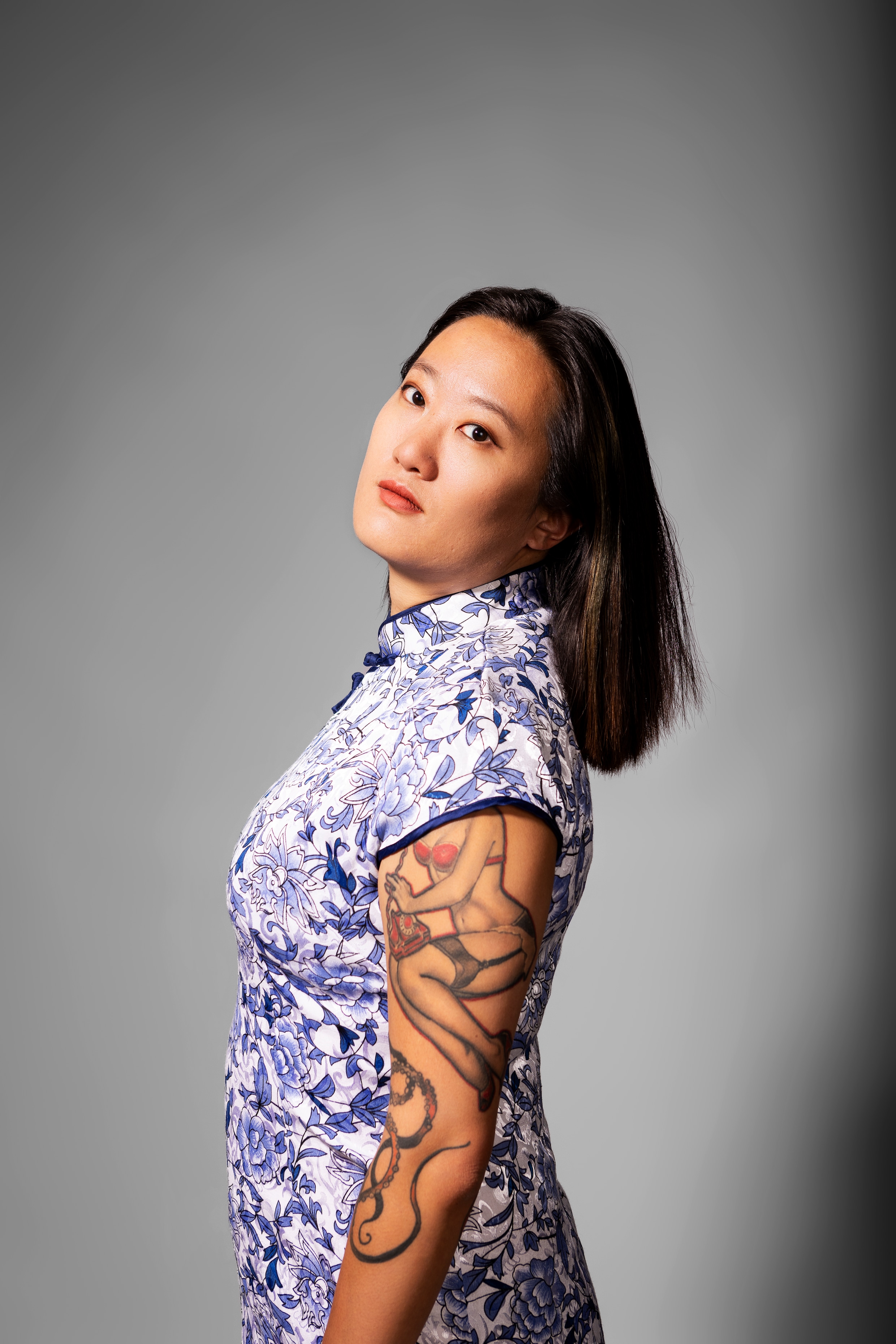 De afhaalchinees, zo werd de uit China geadopteerde Kelly-Qian genoemd ...