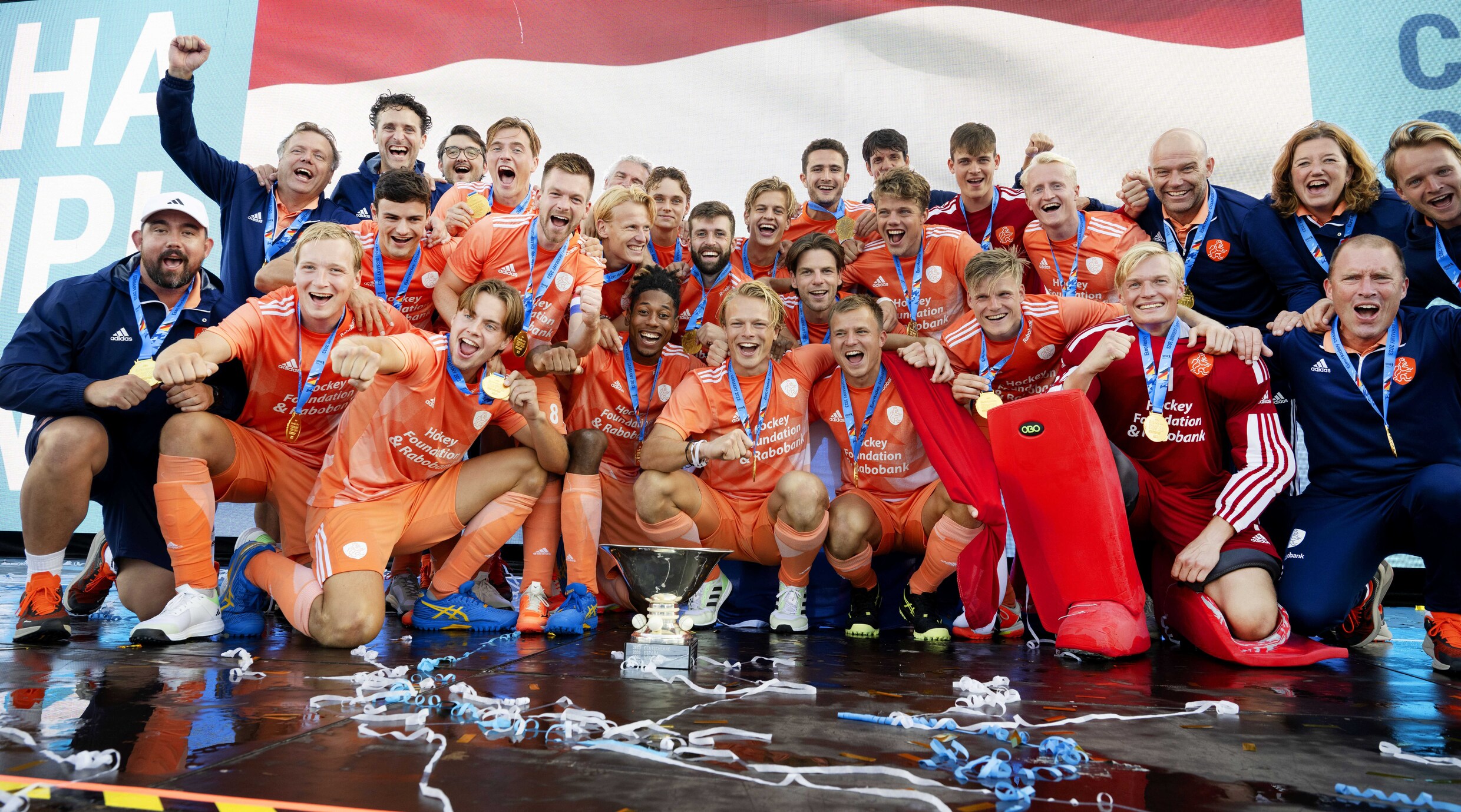 Telgenkamp en Visser maken voor hockeyers het verschil in EK-finale | Trouw