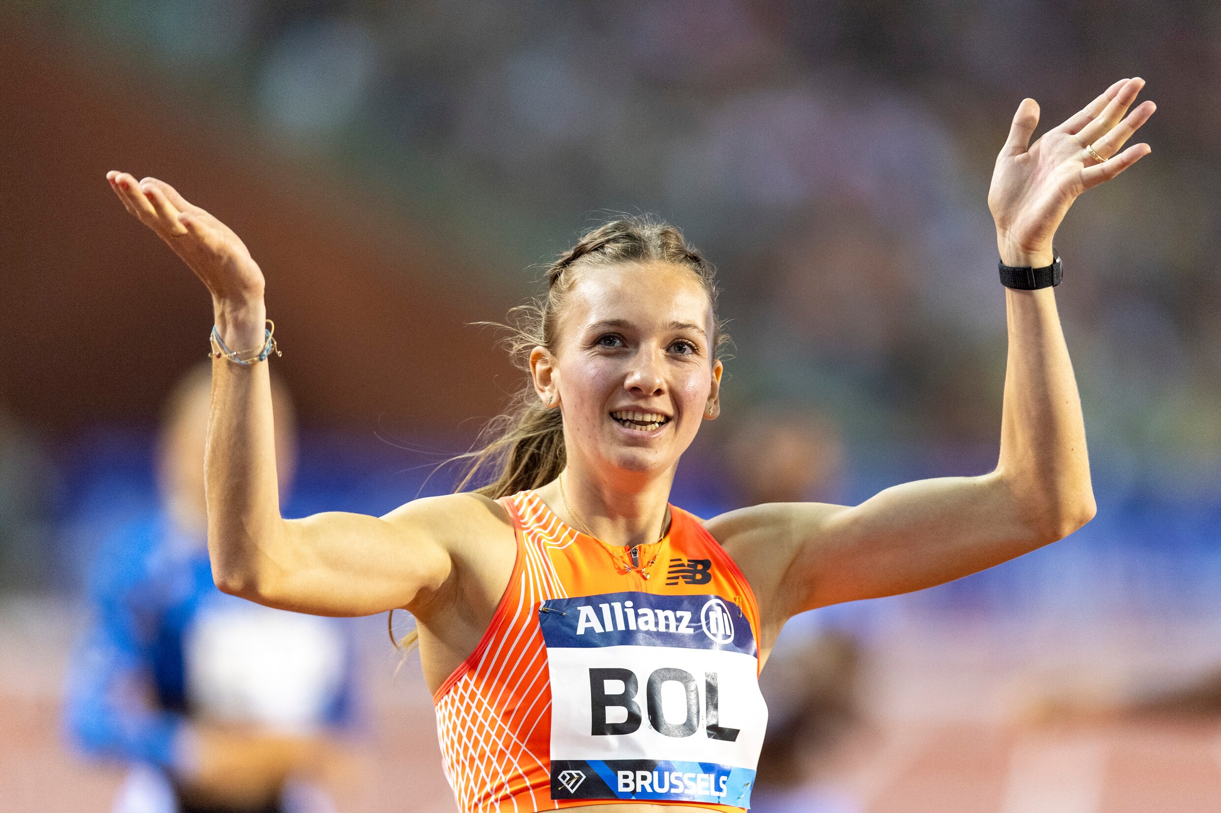 Femke Bol opnieuw gekozen tot beste Nederlandse atleet van het jaar | Trouw