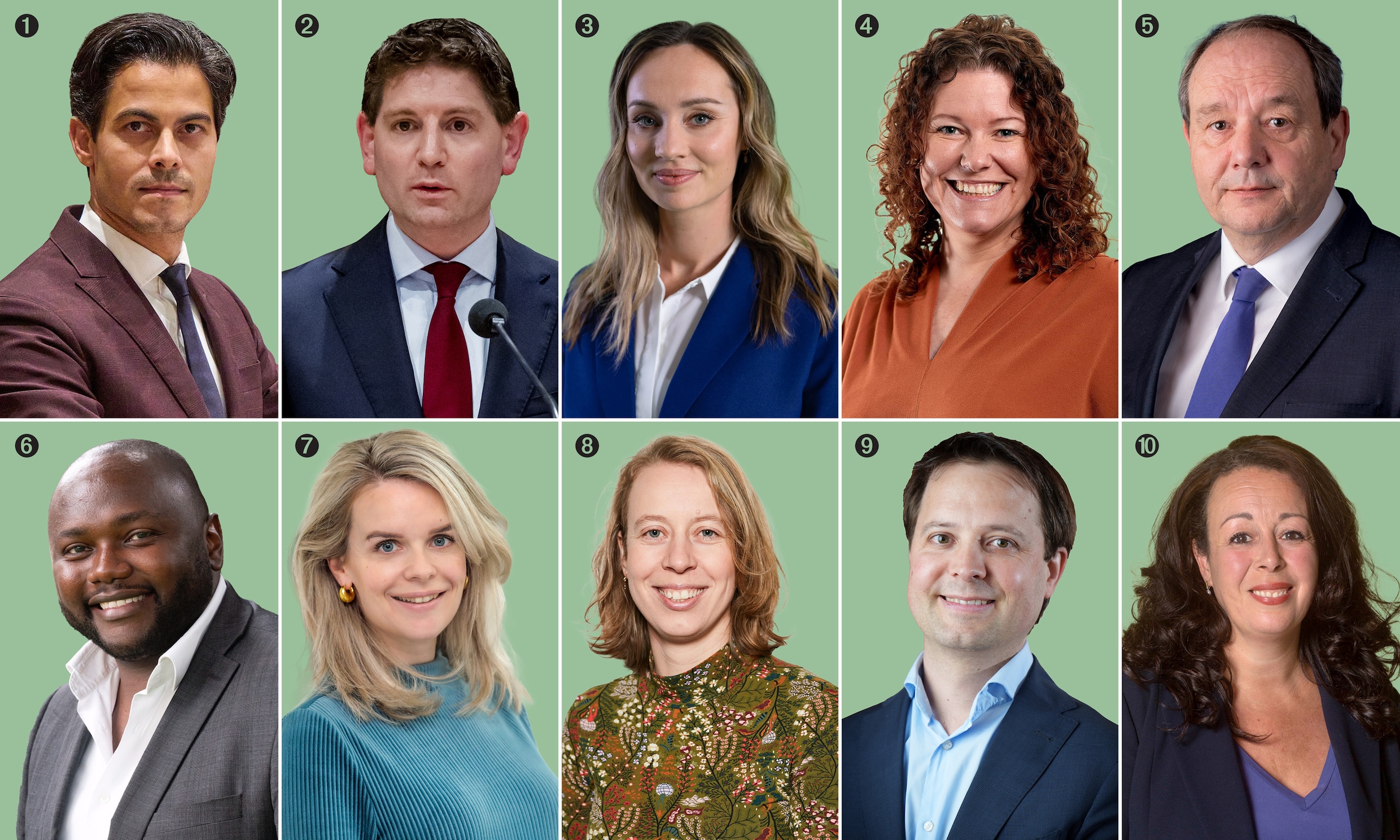 Veel bekende namen bij D66 op een niet-verkiesbare plaats | Trouw