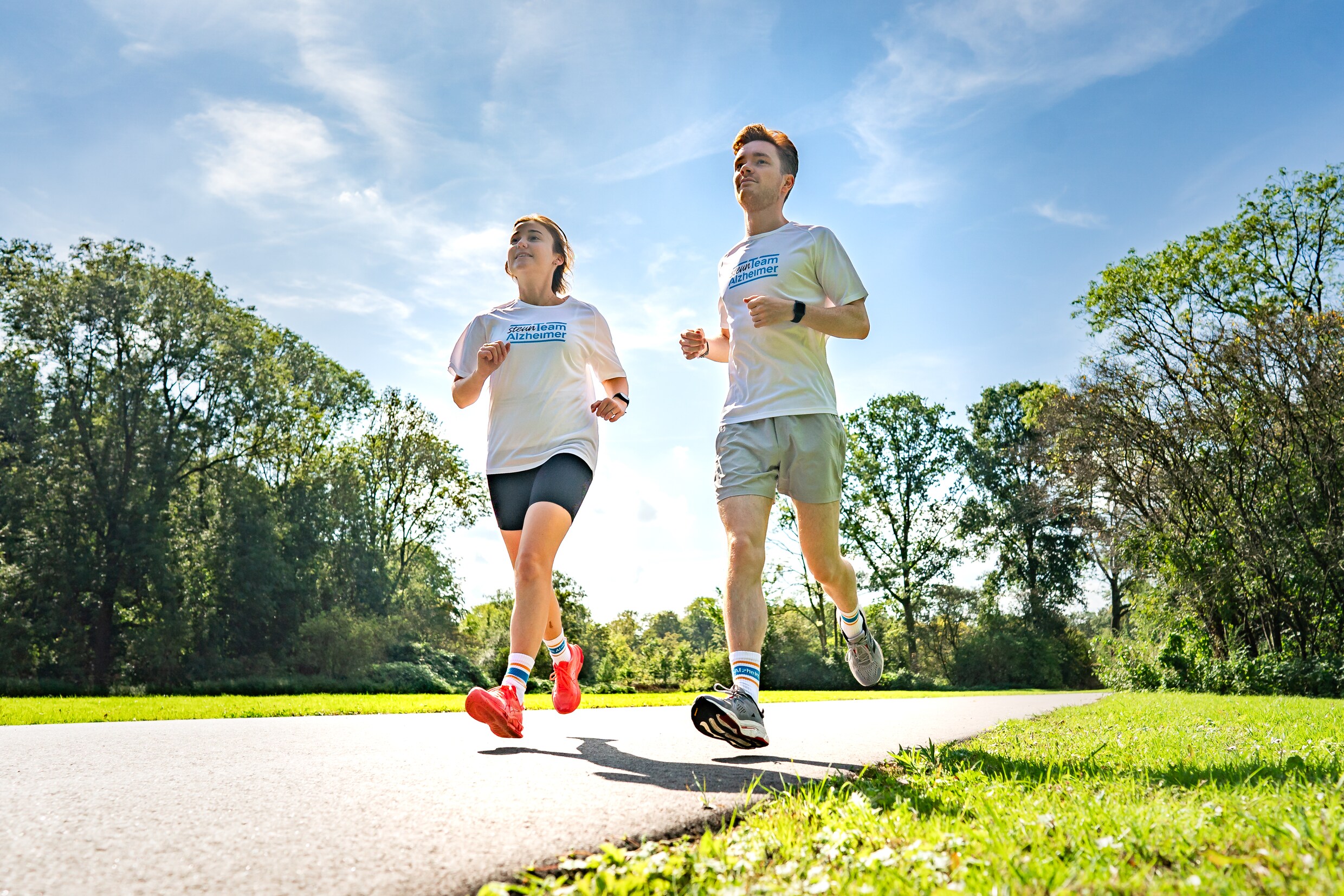 Rennend het taboe doorbreken rond dementie op jonge leeftijd | Trouw