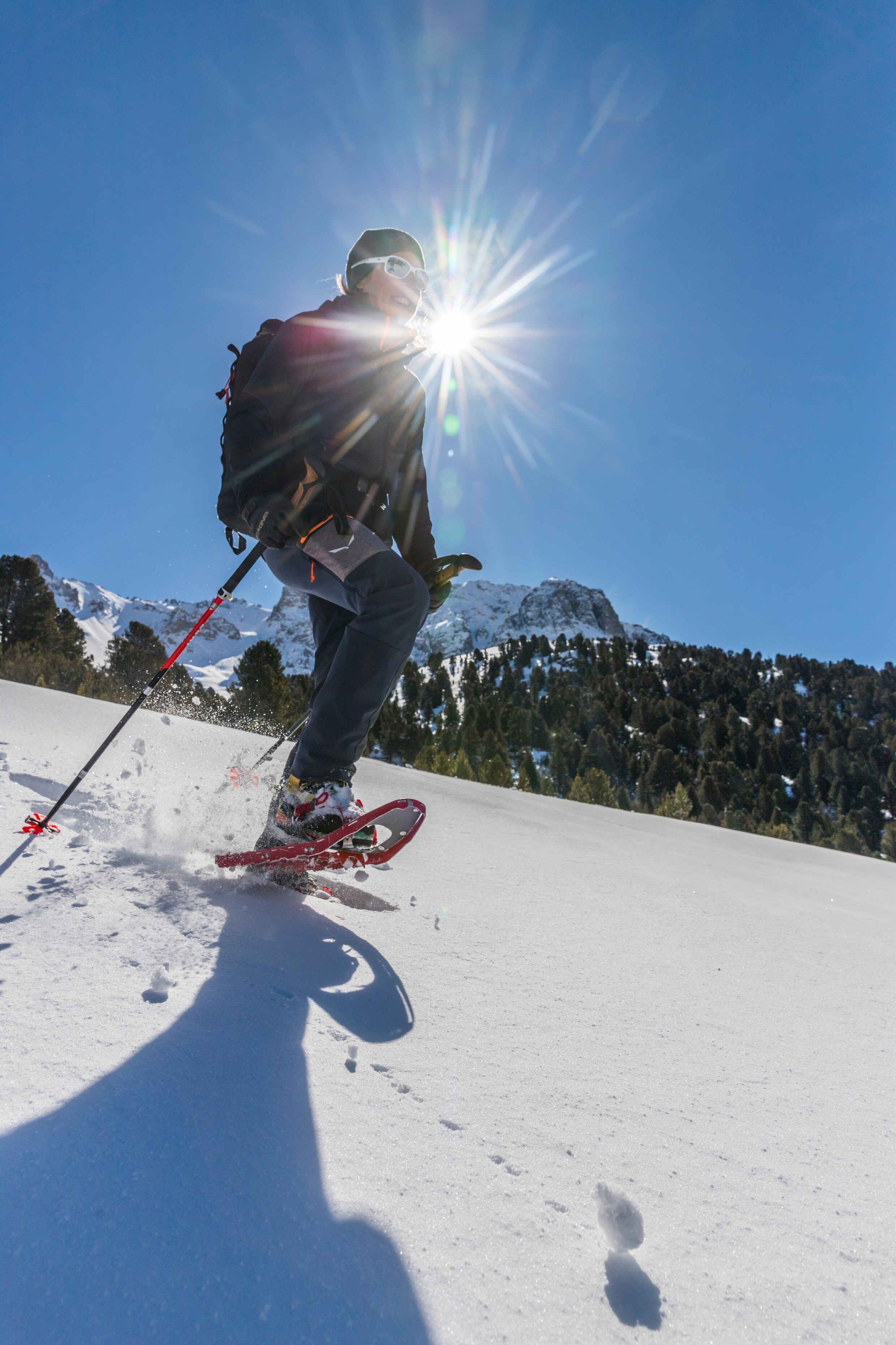 Wandeltip: op sneeuwschoenen schuifelen naar de ‘top van de wereld’ | Trouw