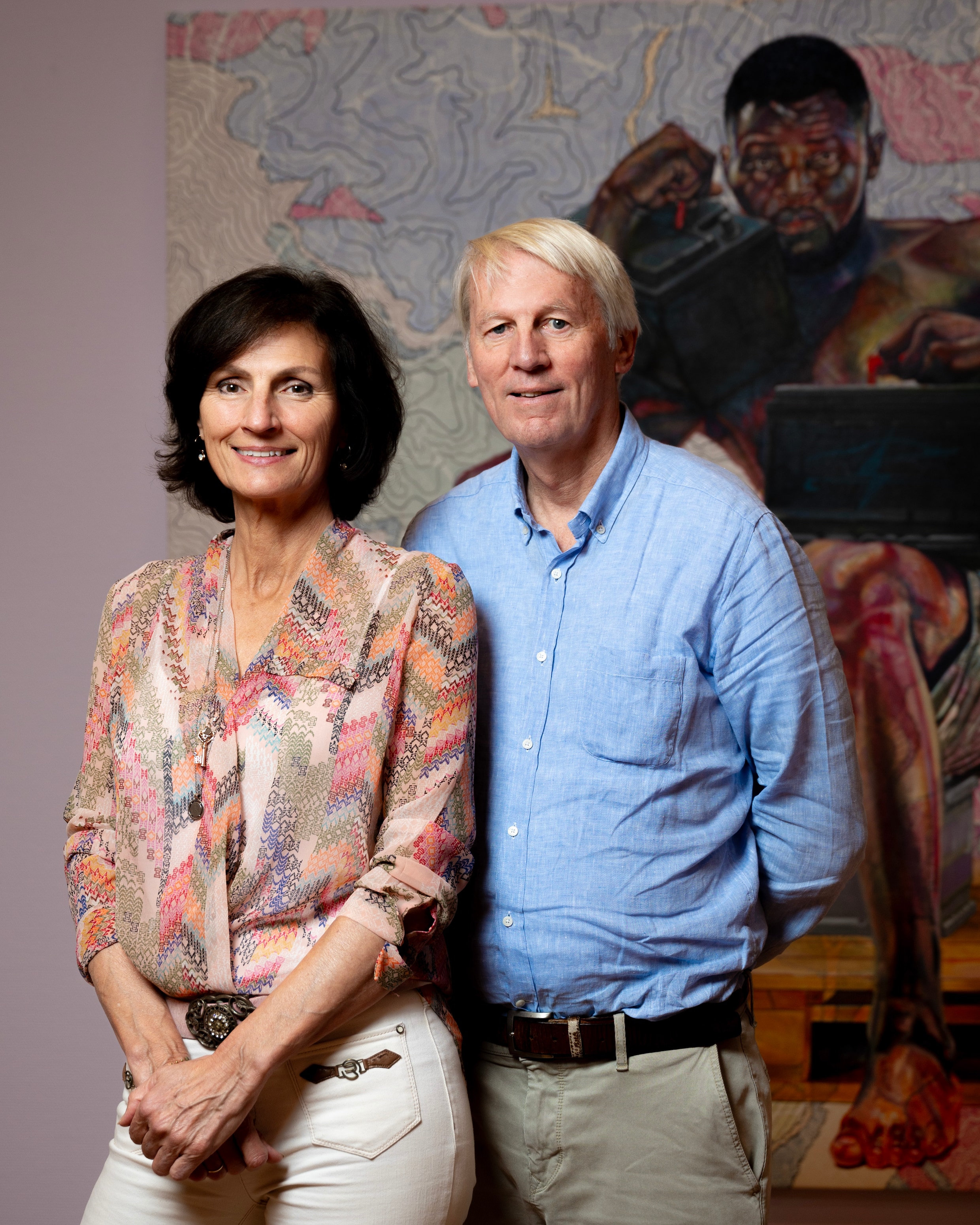 Pieter en Carla Schulting vonden jonge Afrikaanse kunst zo verfrissend ...