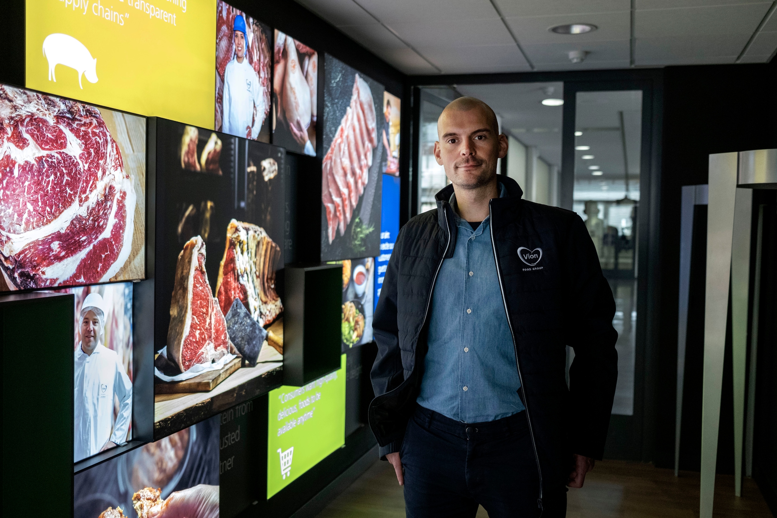 Ward van Dinter (37) is trots op zijn baan bij vleesbedrijf Vion: ‘Er ...