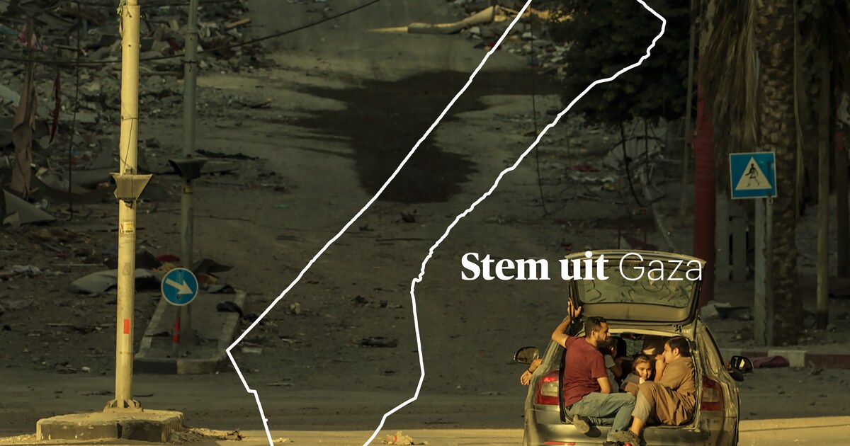 Sarah Abu Sharar in Gaza houdt zich vast aan een draadje van hoop. ‘We ...