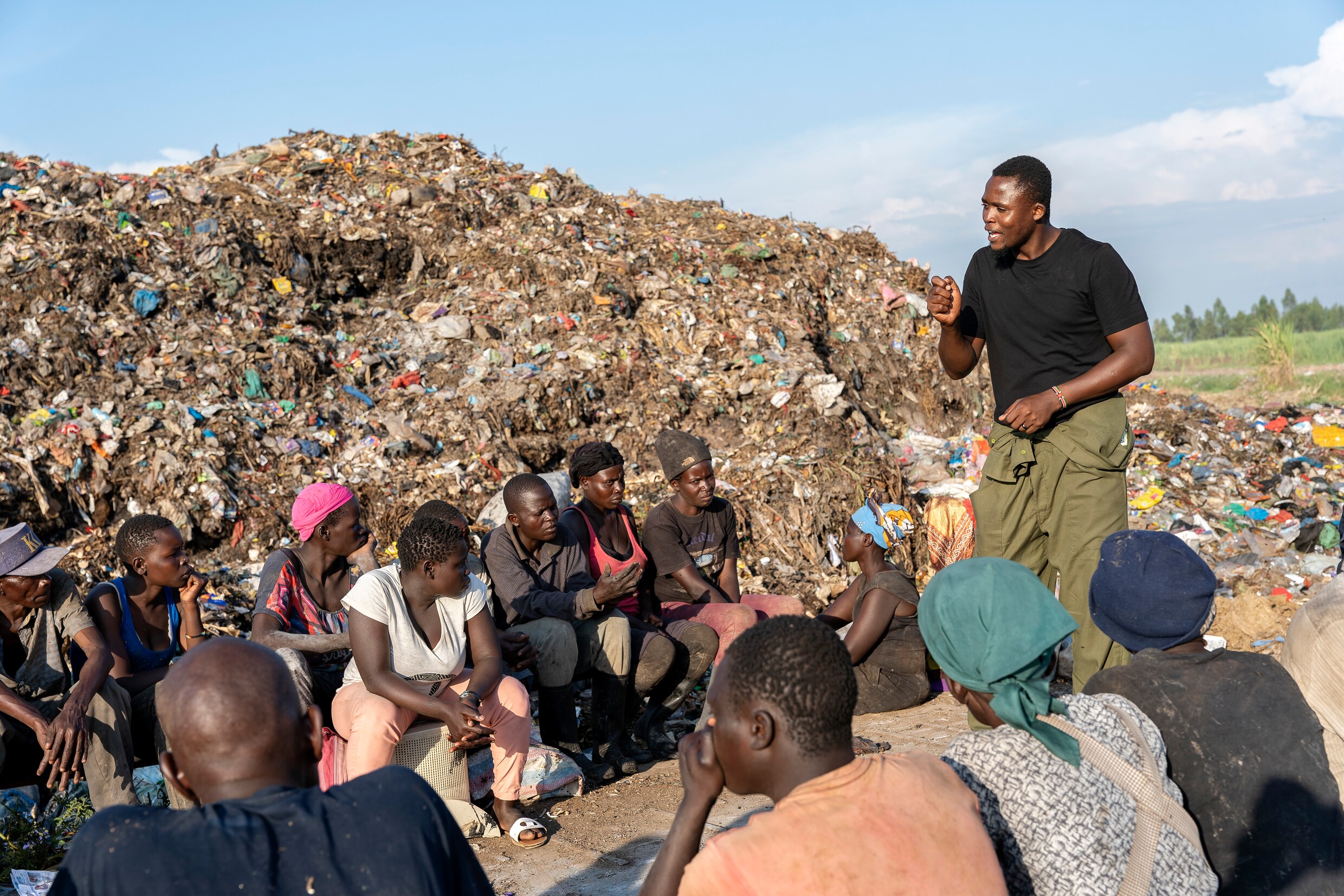 Afvalverzamelaar John Chweya is nu onderhandelaar bij de VN-top | Trouw