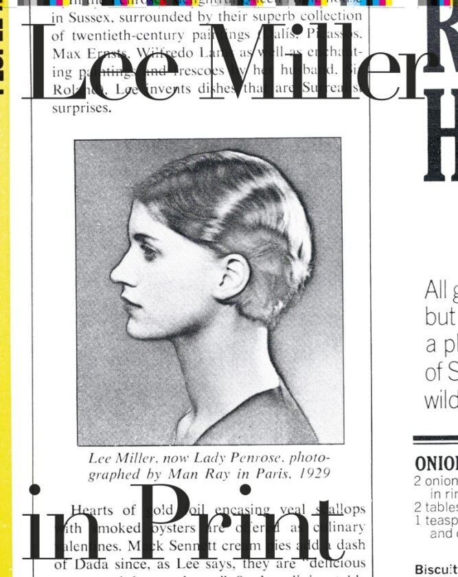 Model, surrealist, oorlogsfotograaf en kunstzinnige kok – het ...