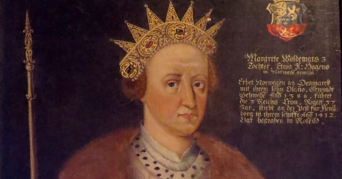 De eerste Deense koningin Margrethe bracht drie Scandinavische rijken ...