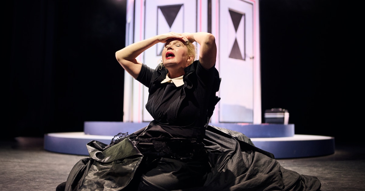 In de voorstelling ‘Portret’ speelt Tjitske Reidinga eindelijk zichzelf ...