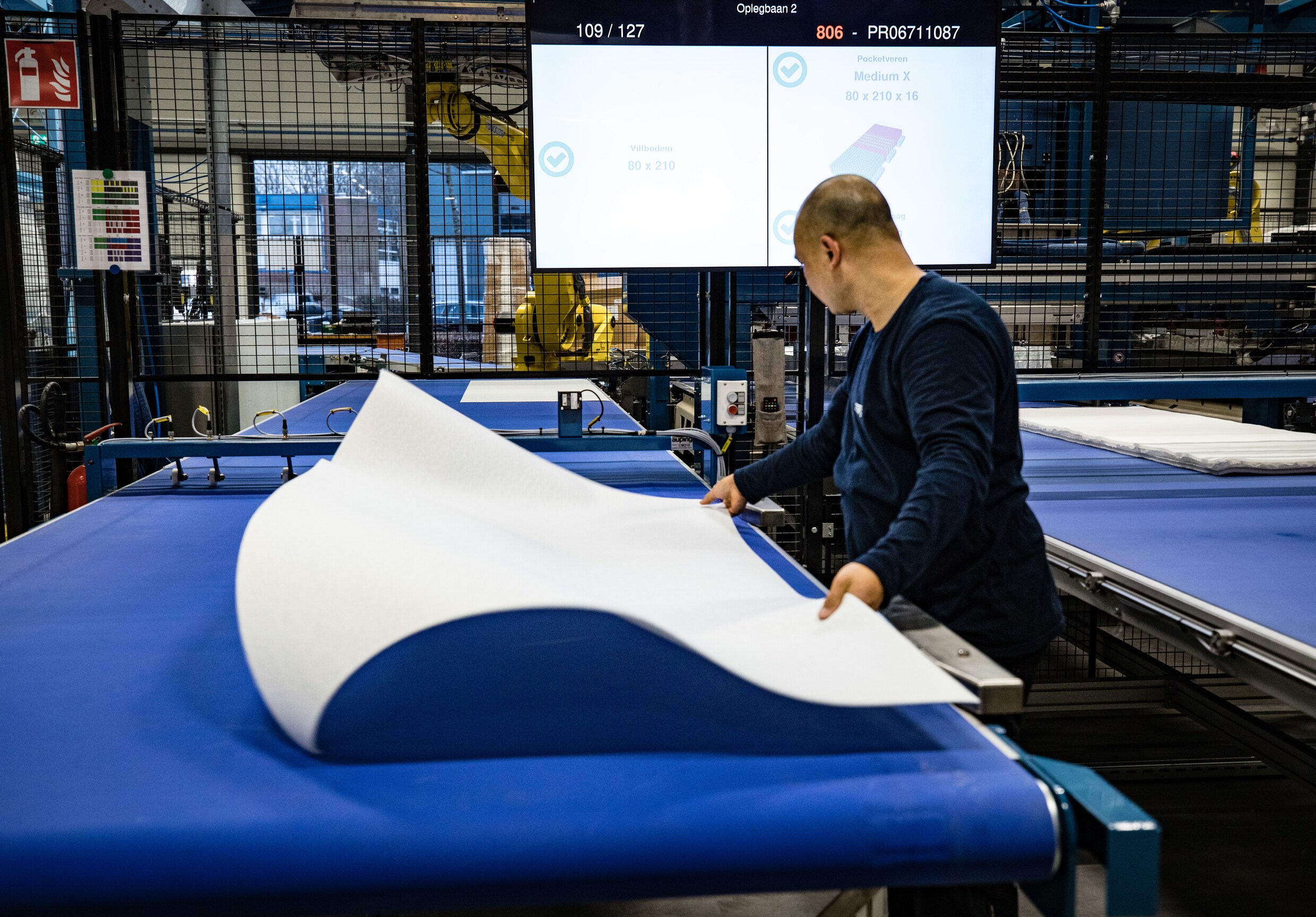 Een matras dat een tweede leven krijgt als matras: bij Auping hebben ze ...