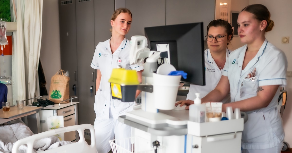 In het Spaarne Gasthuis loopt de stagiair niet met de ervaren ...