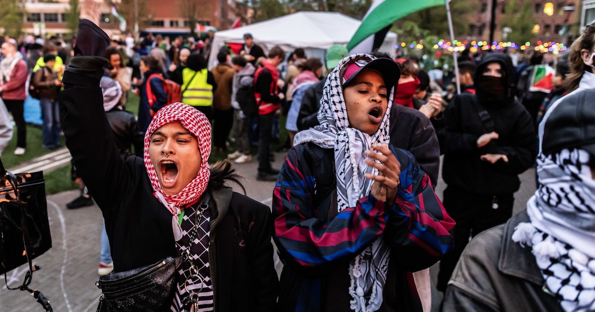 Hoe solidariteit met Gaza ontspoort in studentenstad Amsterdam | Trouw
