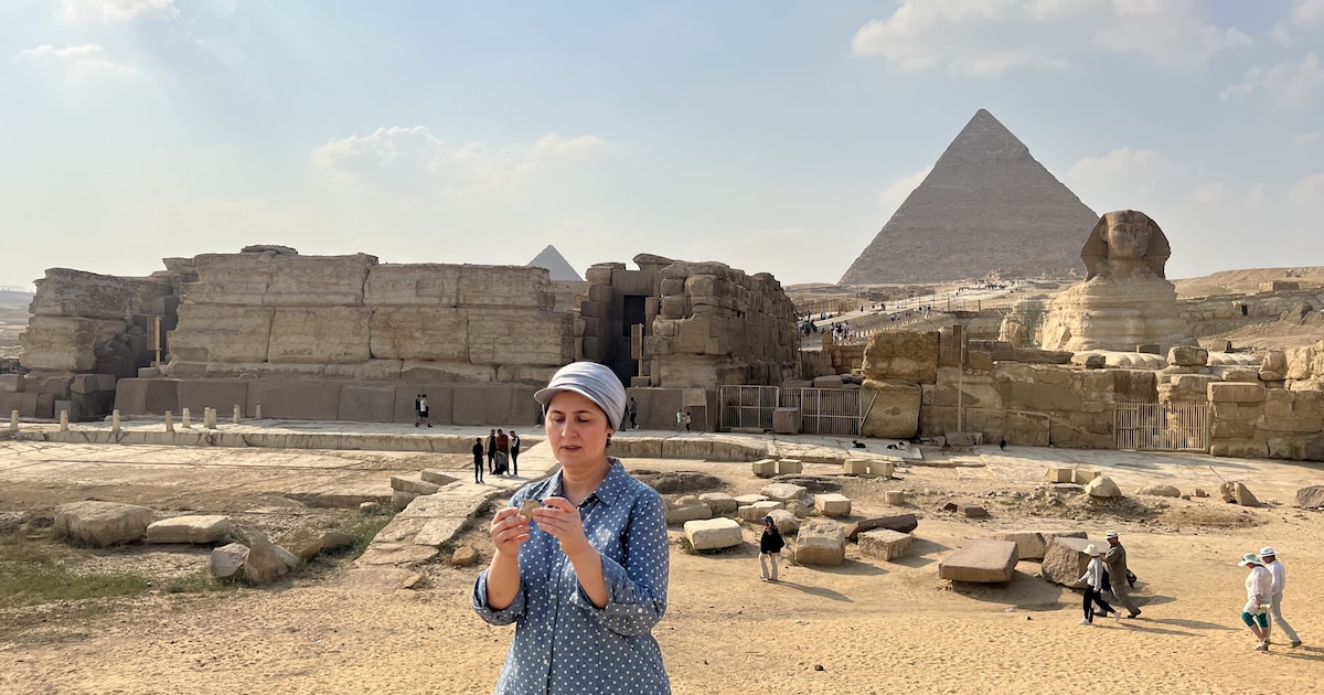 Ooit liep er een rivier langs de piramides en die is nu gevonden | Trouw