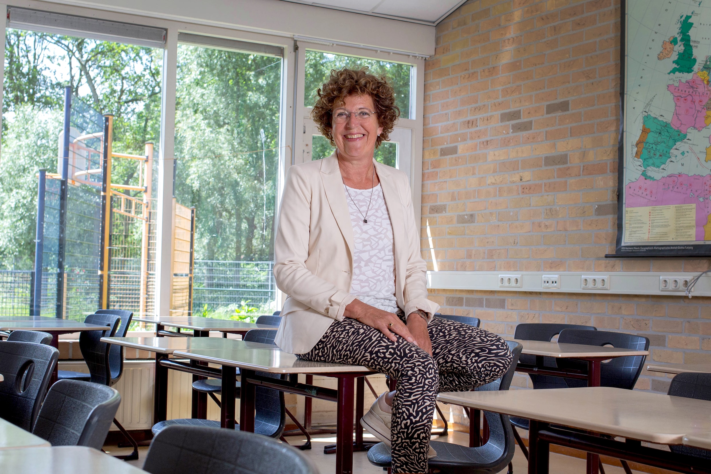 Netty Danenberg was 20 jaar docent, nu gaat ze met pensioen. ‘Het niveau van de leerlingen vind ...