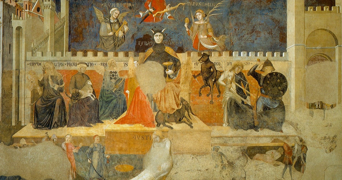 Goed en slecht bestuur, het werd al in de veertiende eeuw geschilderd ...