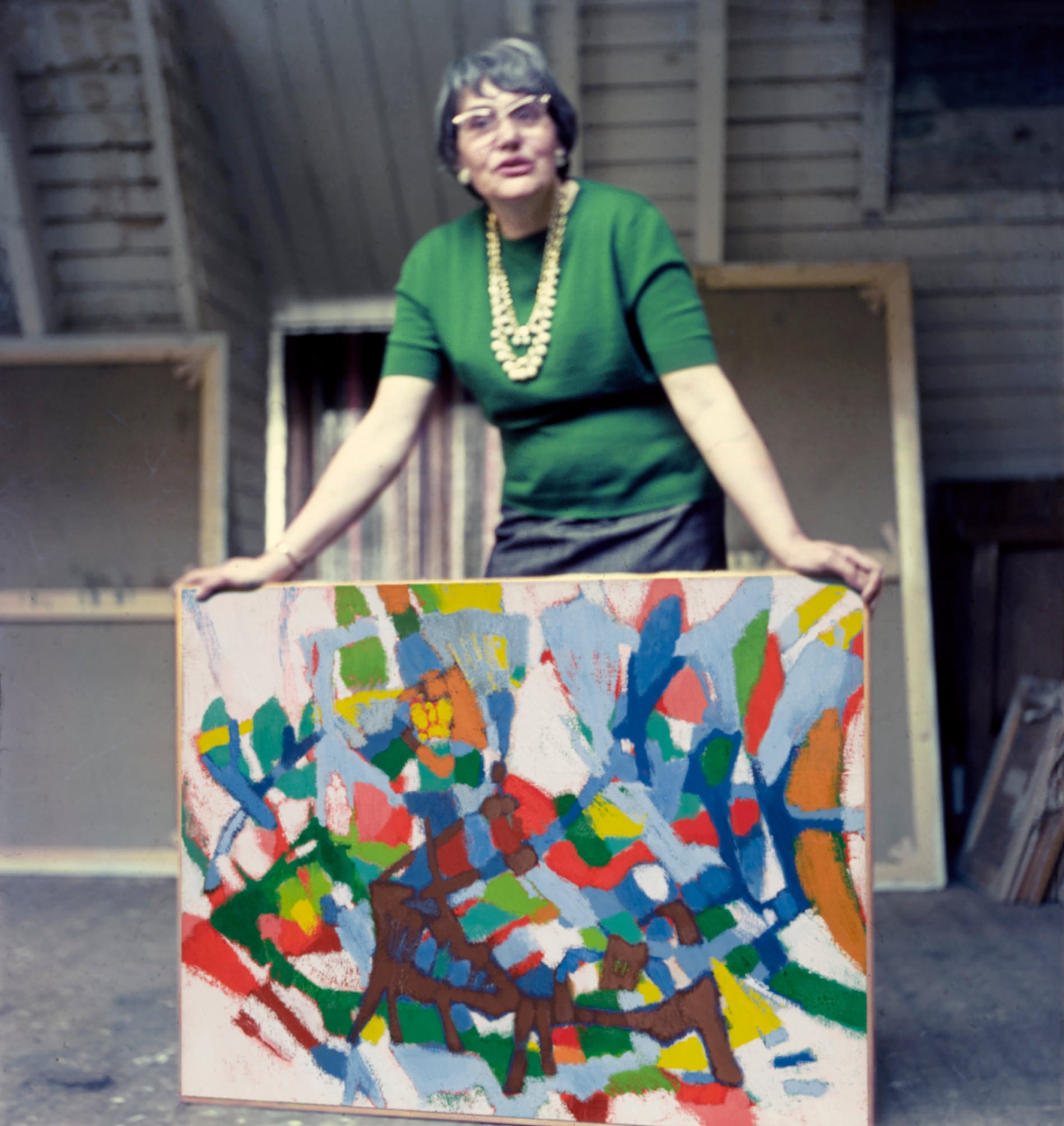 Niets weerhield Frieda Hunziker om kunstenaar te worden | Trouw