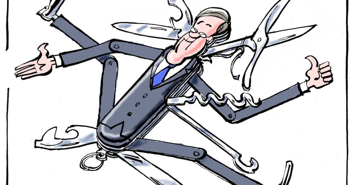 Hoe vat je Rutte in een cartoon? ‘Ik vind hem moeilijk om te tekenen ...