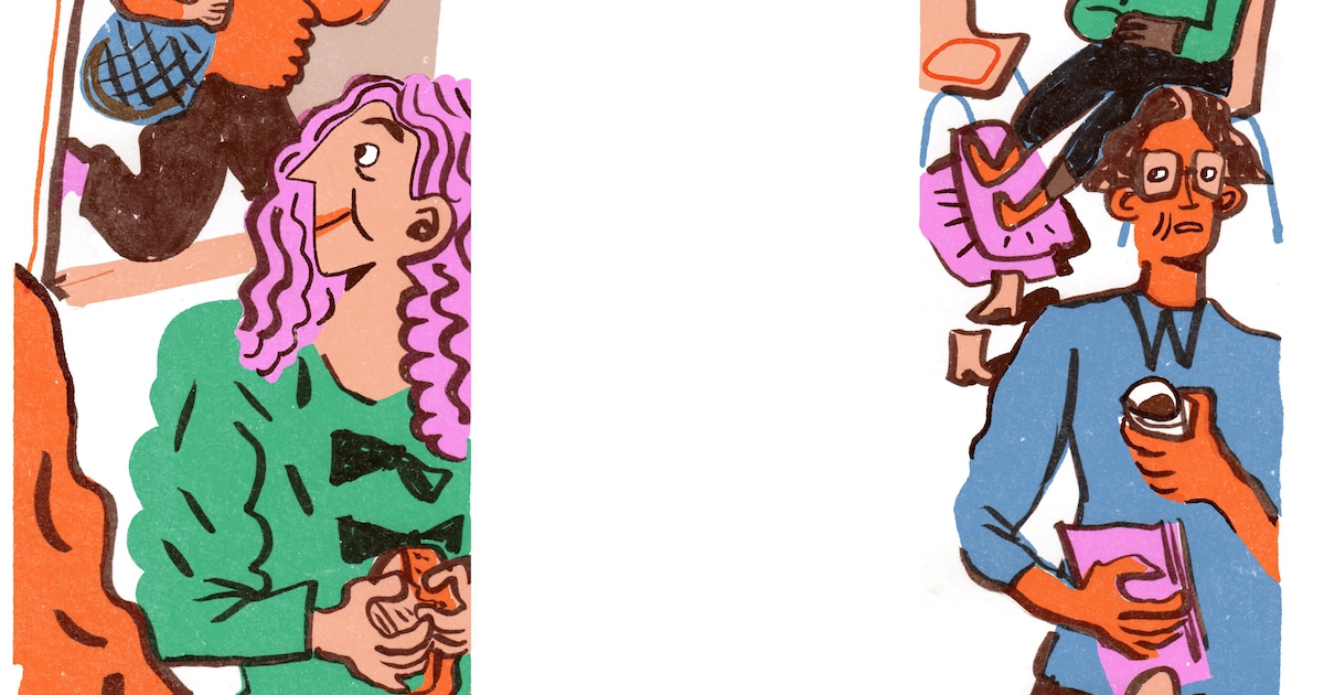 Bij de ADHD-vrouwencirkel kan Lena Bril eindelijk ongegeneerd zichzelf zijn | Trouw