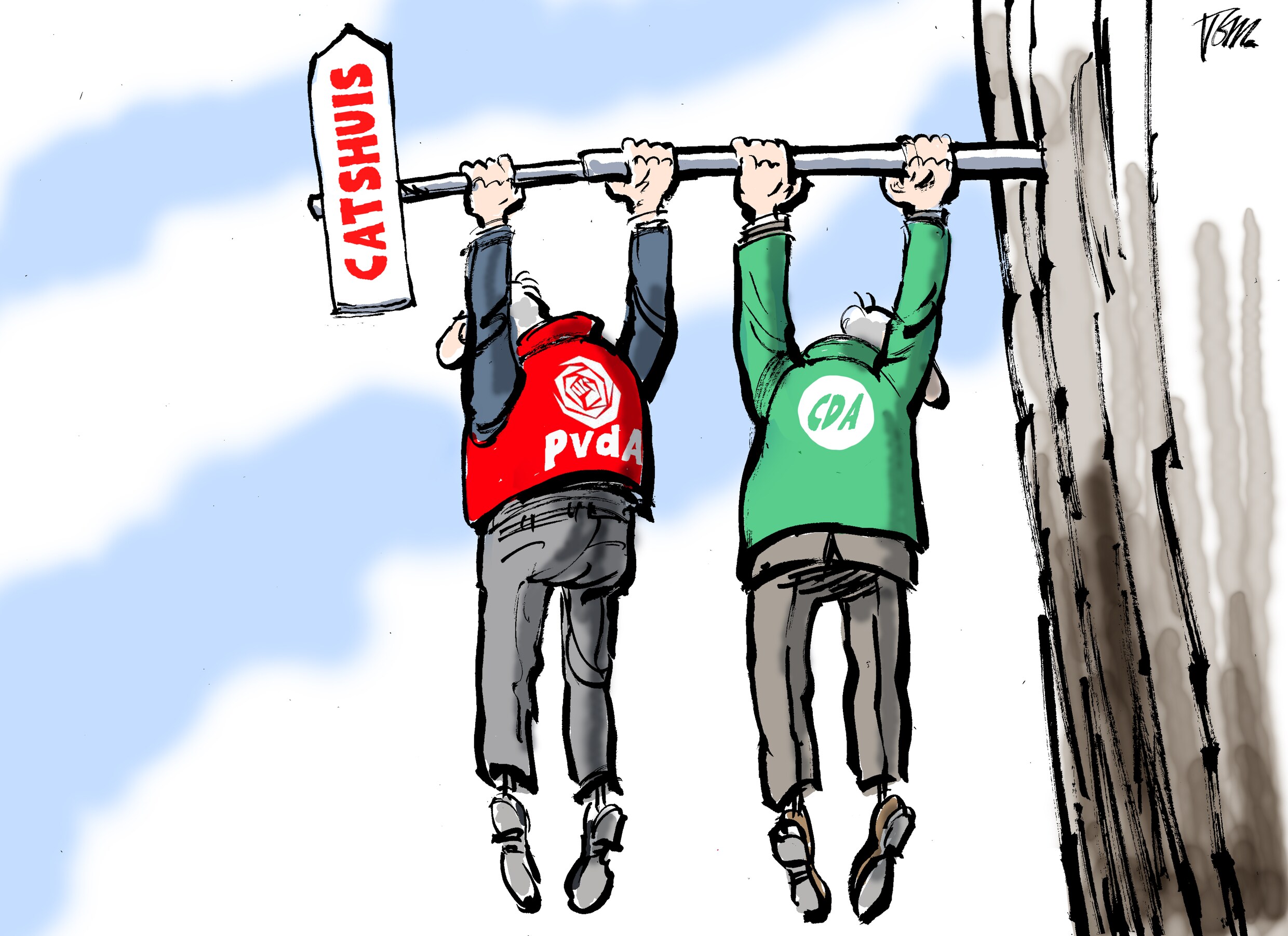 Hoe de ooit oppermachtige volkspartijen CDA en PvdA hun eigen val ...
