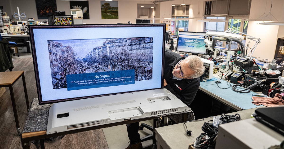 Techneut Jan Post (63) kan bijna alles repareren, maar dat mag hij niet ...