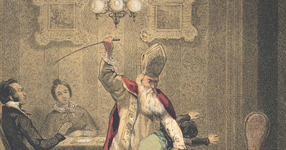 Geef mij niet slechts lekkers, maar ook weer de roe. Is de Sint te lief ...