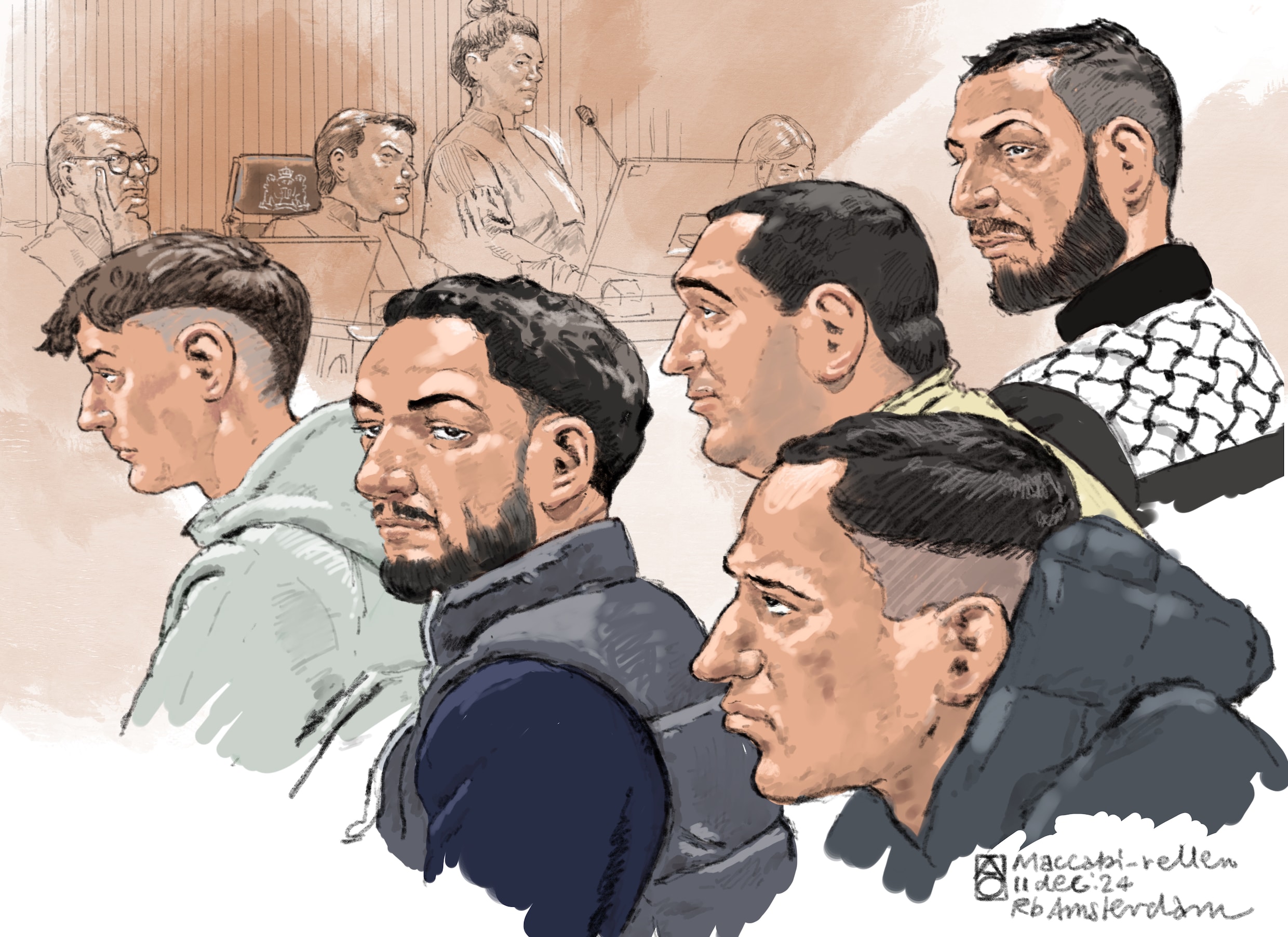 Eerste verdachten Maccabi-rellen hadden elk hun eigen motief. ‘Het is ...