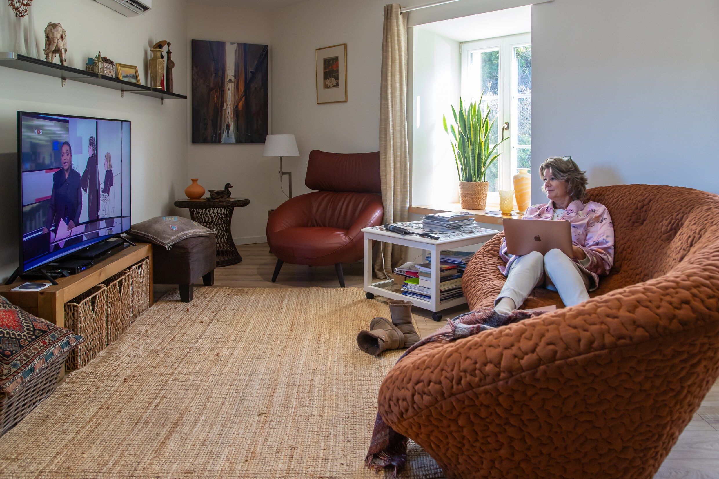 Renate van der Bas (van Bas & Bos) stopt met haar column. ‘Televisie is ...