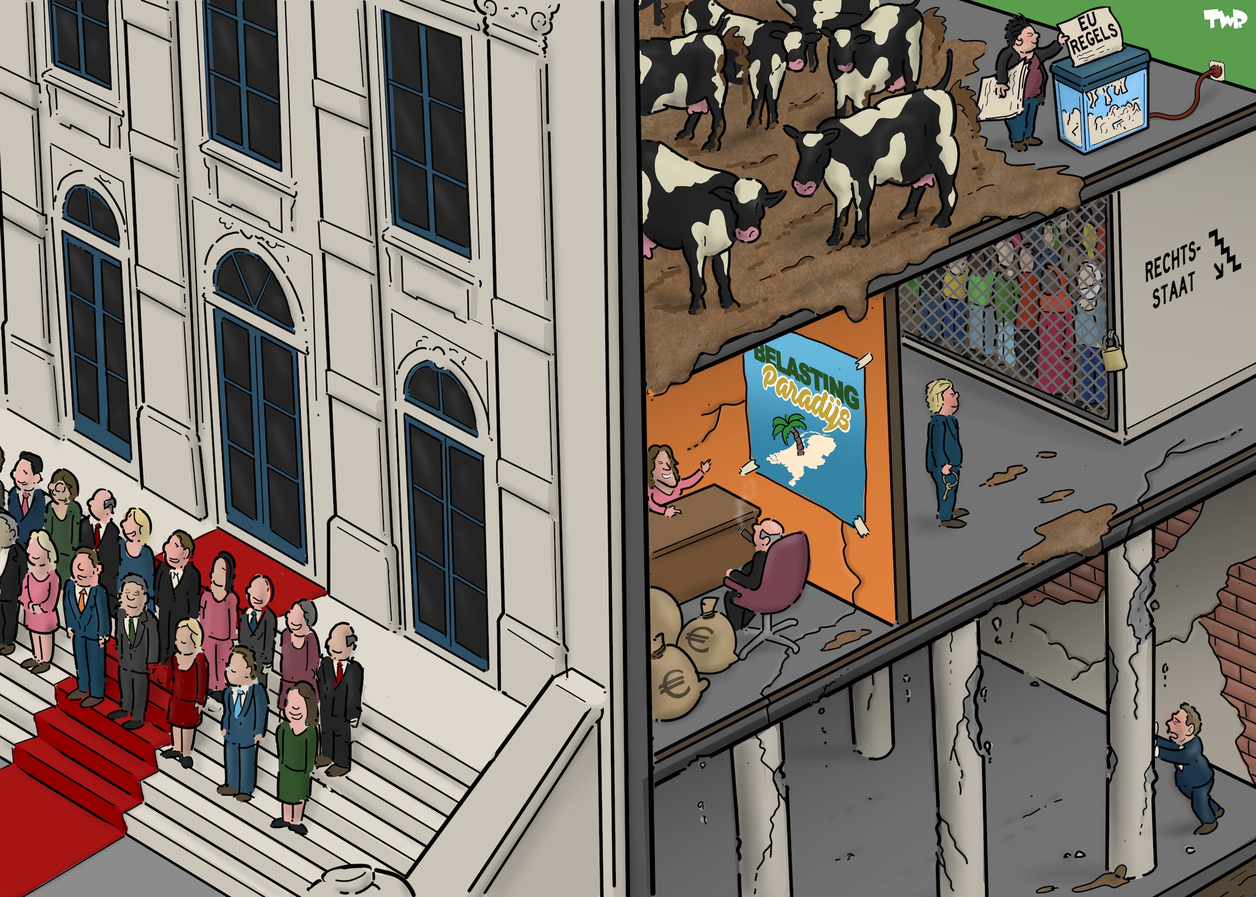 Politieke Cartoons 2024 Met Uitleg Zo Zag 2024 Eruit Volgens De