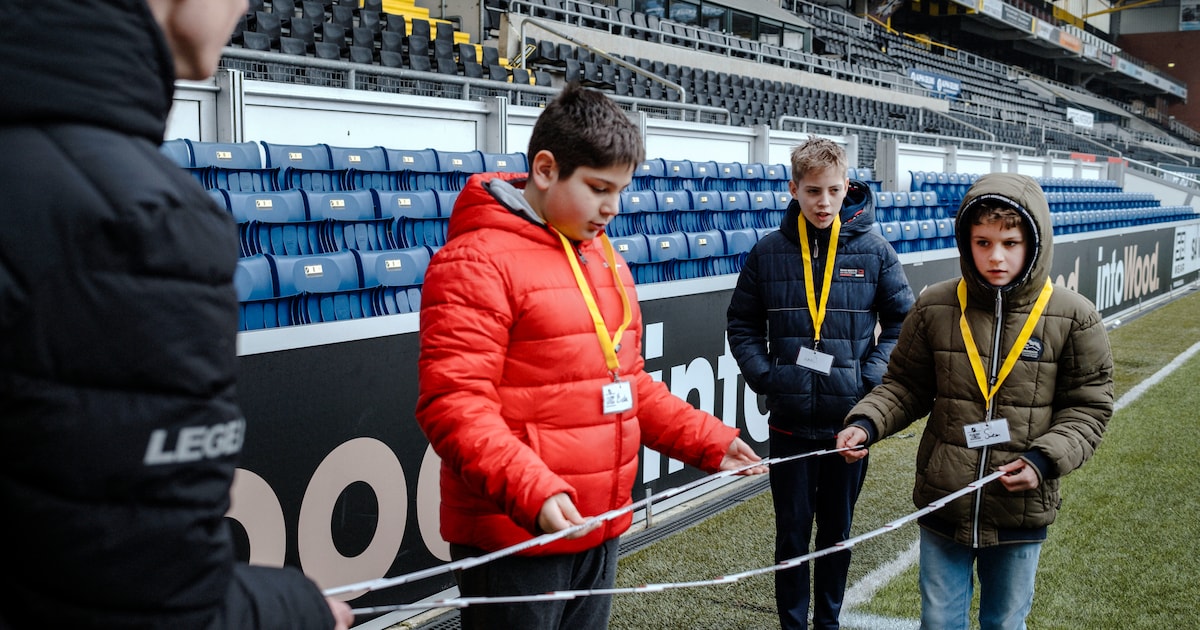 Les krijgen in een voetbalstadion? In Breda kan dat, en het werkt nog ...