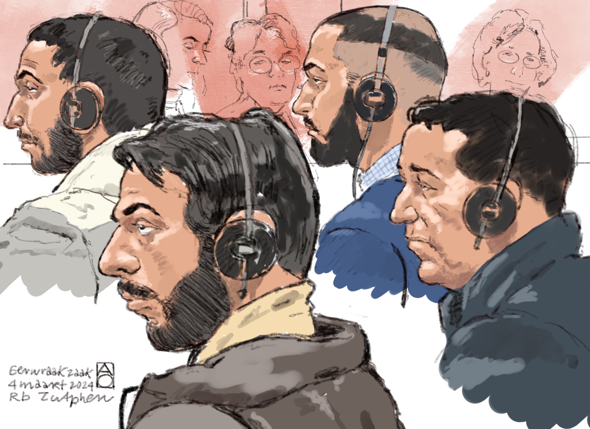 Vier verdachten krijgen 25 jaar celstraf voor moord uit eerwraak op ...