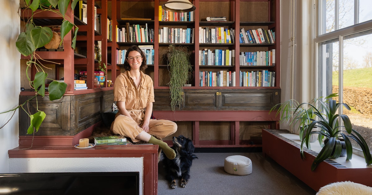 Beginnend boer Donna Donkers bespaart zéker niet op eten | Trouw