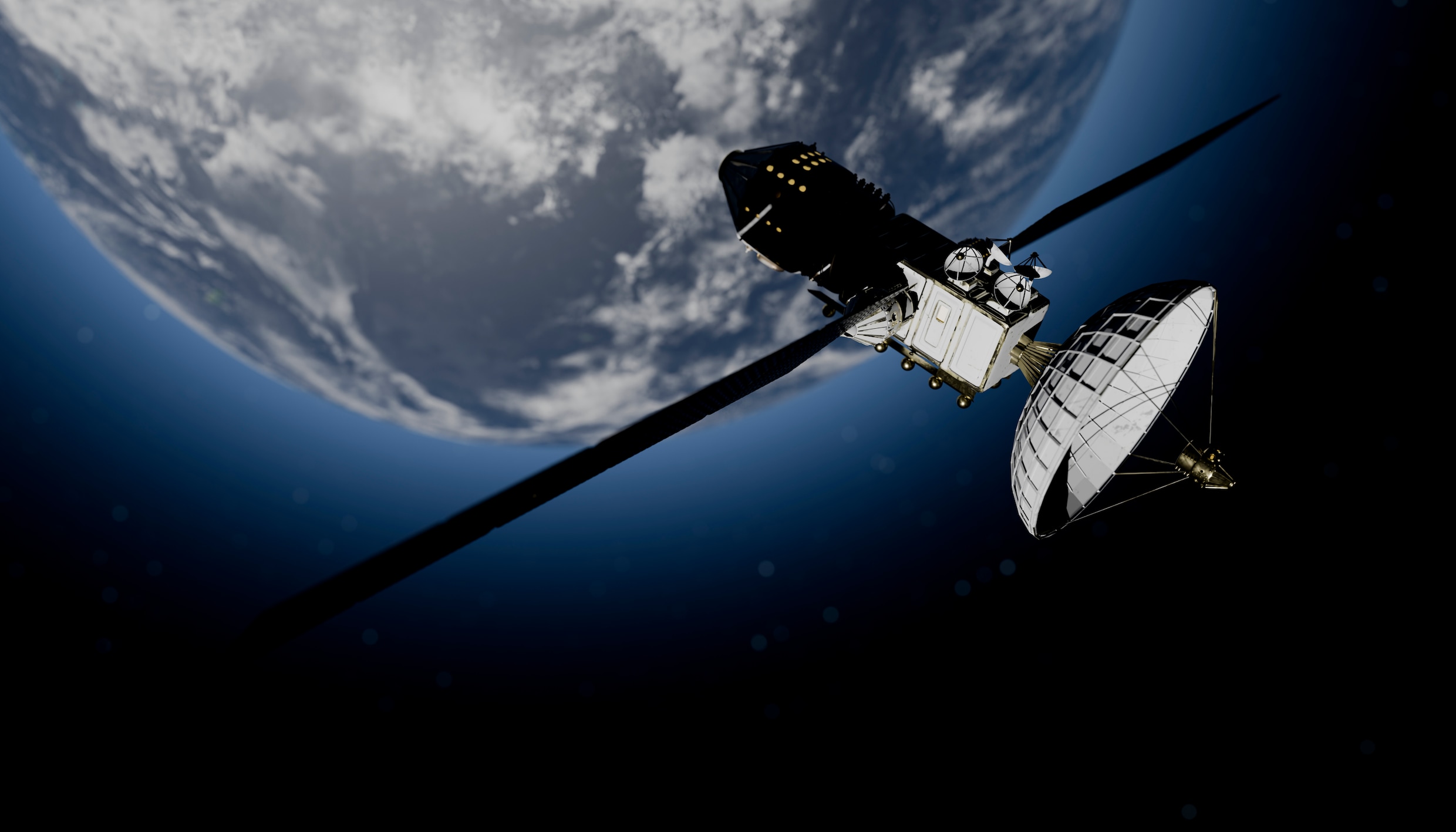 De thermosfeer krimpt door broeikasgassen en daardoor komen satellieten ...
