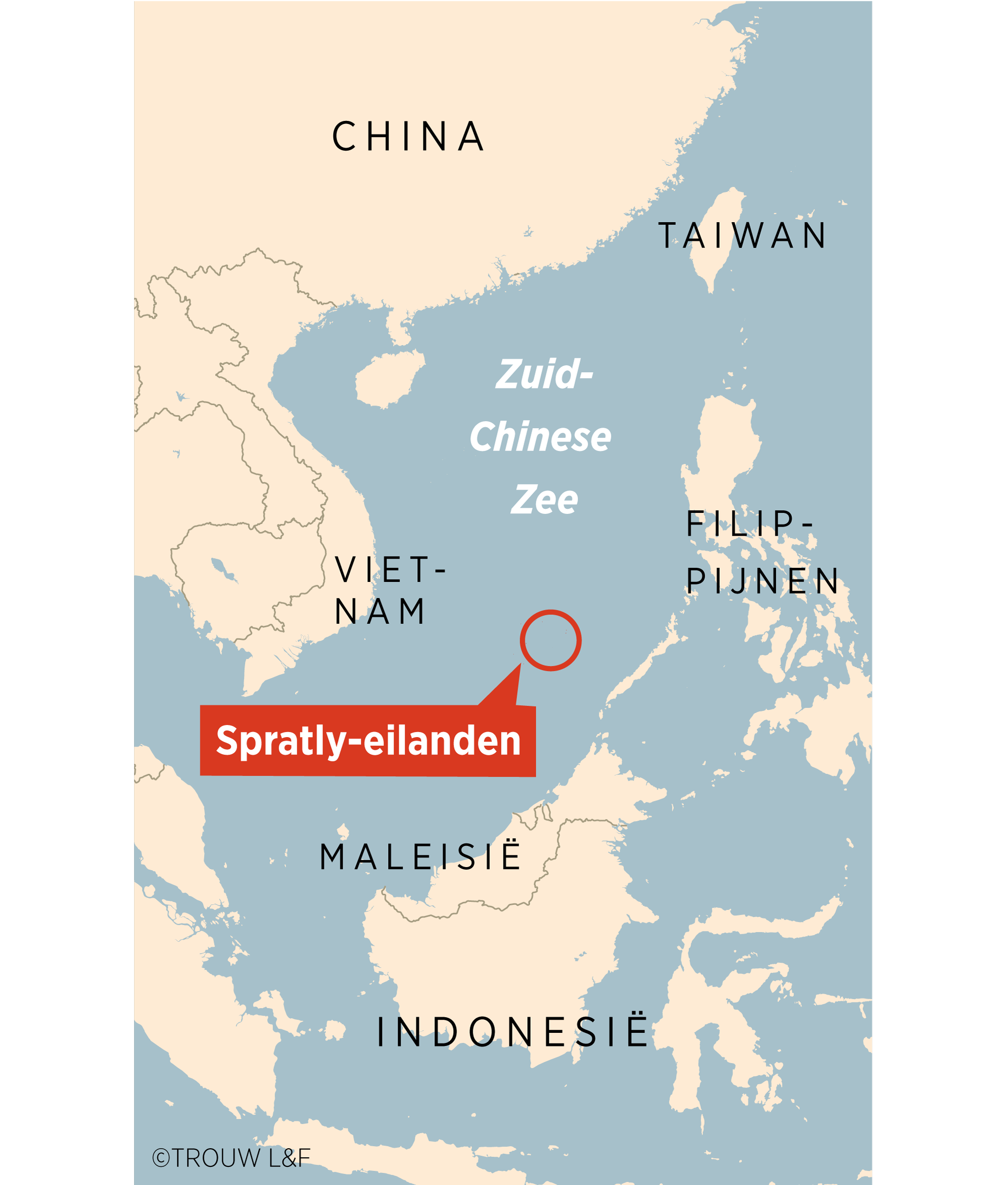China en Filippijnen ruziën om een zandbank, en dat kon best eens uit de hand lopen | Trouw