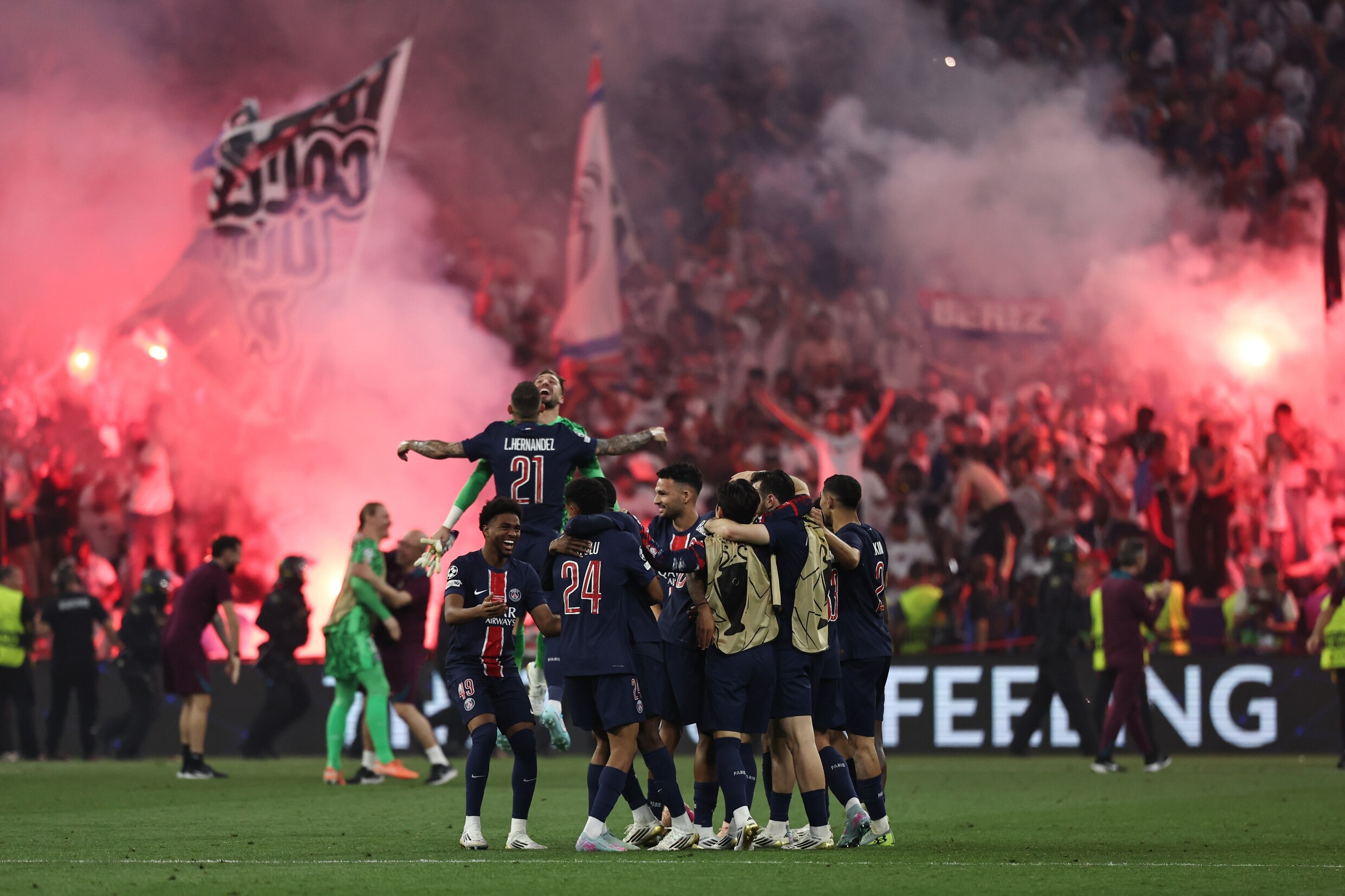 PSG wint eindelijk Champions League met 5-0-zege op Inter | Trouw